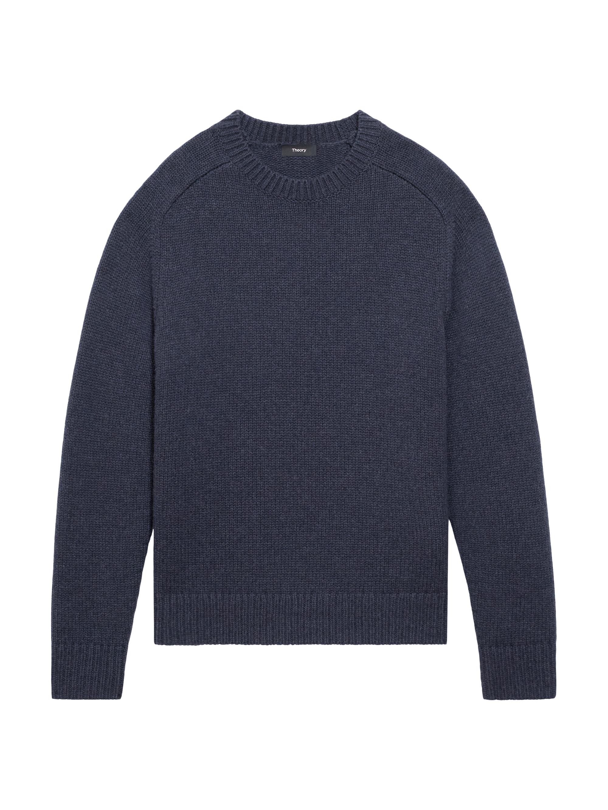 Theory Heavy Wool-Cashmere Crewneck Sweater | Saks Fifth Avenue