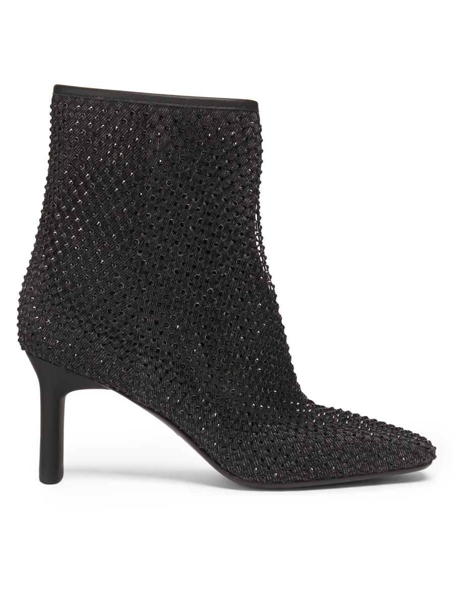 rag & bone Aja 75MM Diamante Mesh Ankle Boots | Saks Fifth Avenue