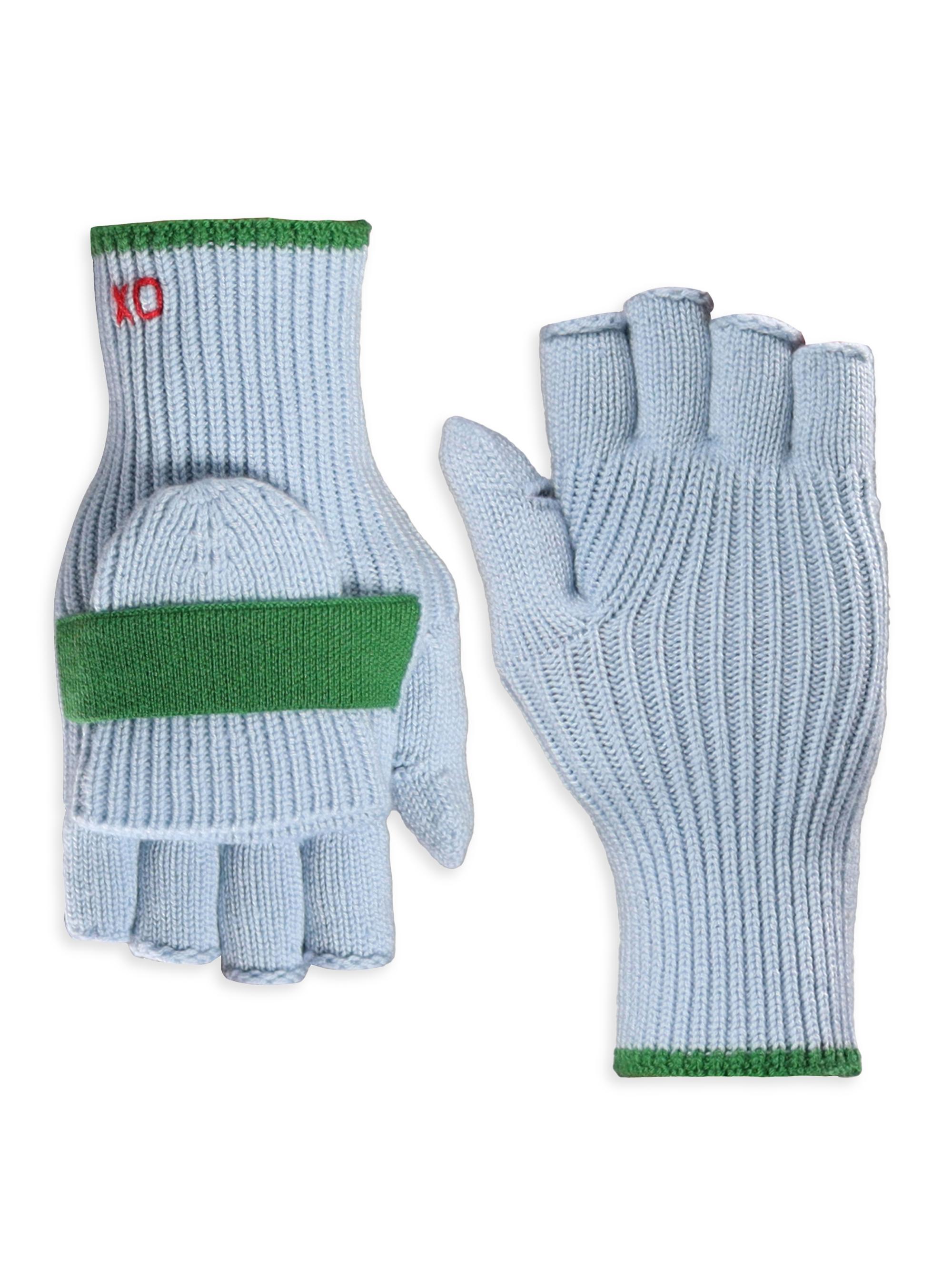 Frances Valentine Tipped Flip Mittens | Saks Fifth Avenue