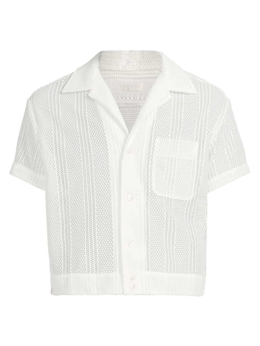 Shop Second/Layer Indio Mesh Shirt | Saks Fifth Avenue