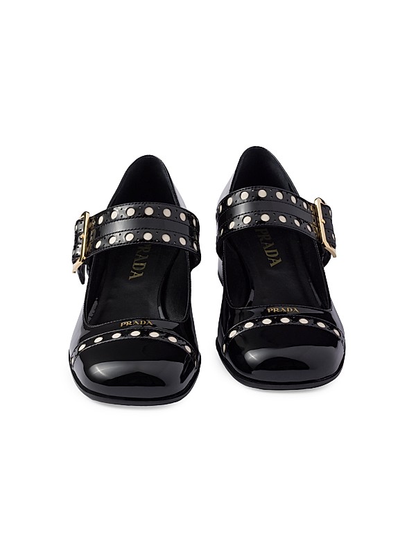 Shop Prada Patent Leather Mary Jane Pumps | Saks Fifth Avenue Shop Prada Patent Leather Mary Jane Pumps | Saks Fifth Avenue