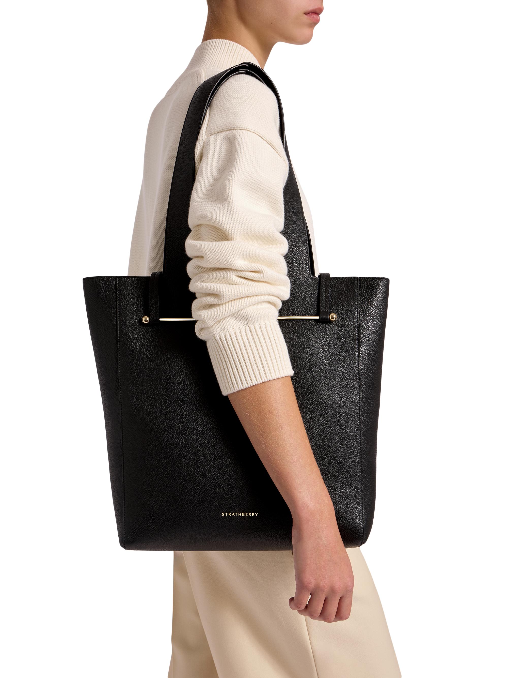 Strathberry Melody Grain Leather Tote Bag | Saks Fifth Avenue