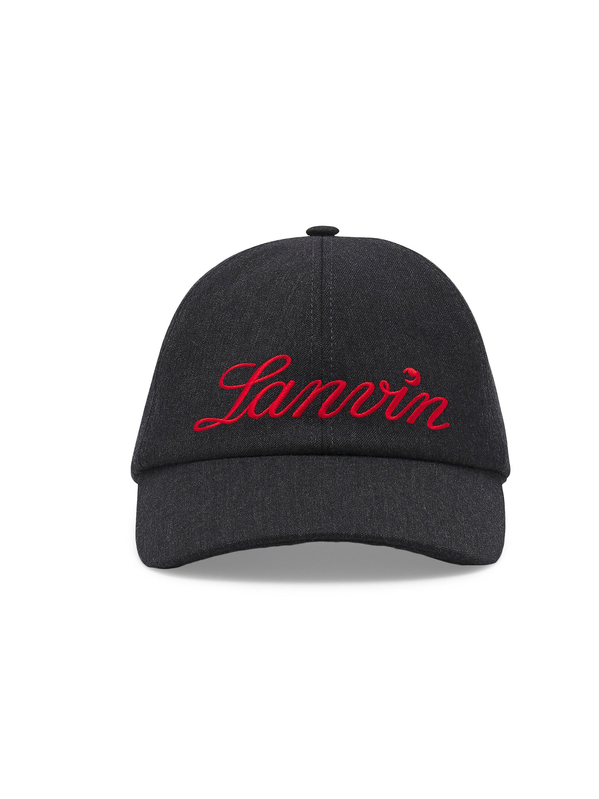 Lanvin Script Wool Cap | Saks Fifth Avenue