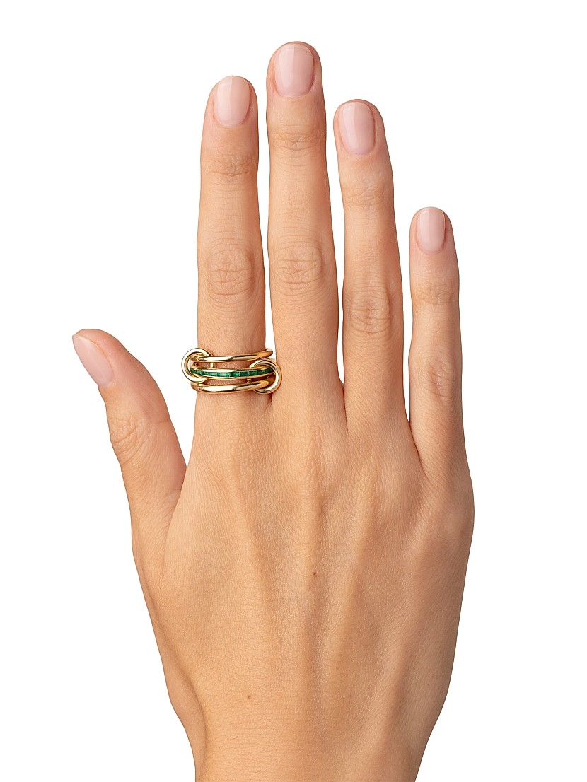 Shop Spinelli Kilcollin Pyrus 18K Yellow Gold & Gemstone Shop Spinelli Kilcollin Pyrus 18K Yellow Gold & Gemstone