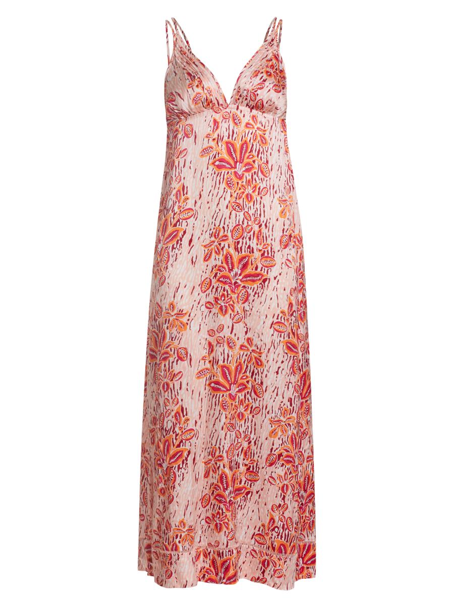 Poupette St Barth Cassandra Floral Printed Maxi Dress | Saks Fifth Avenue