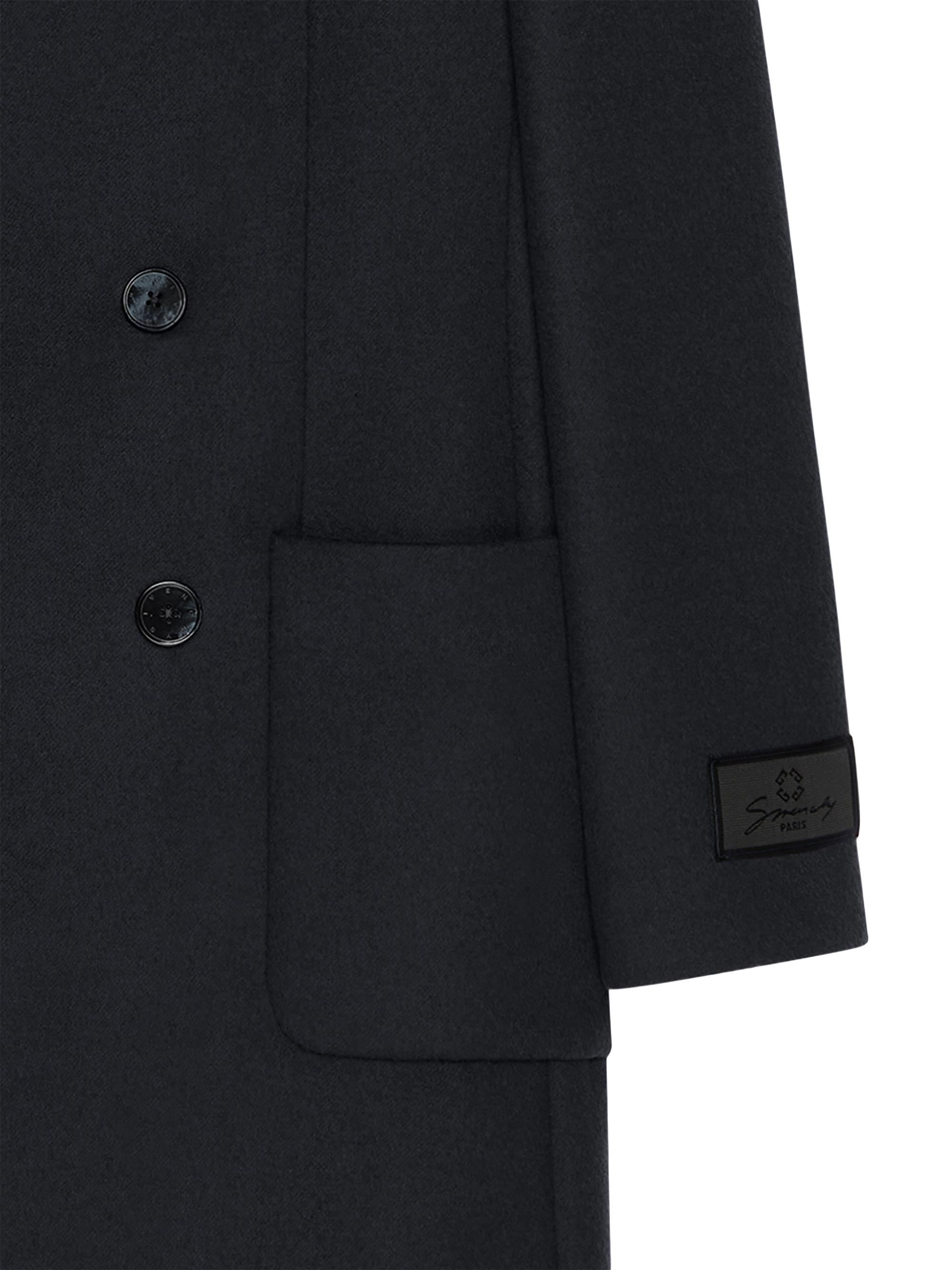 Givenchy Coat in Double Face Wool and Cashmere | Saks Fifth Avenue
