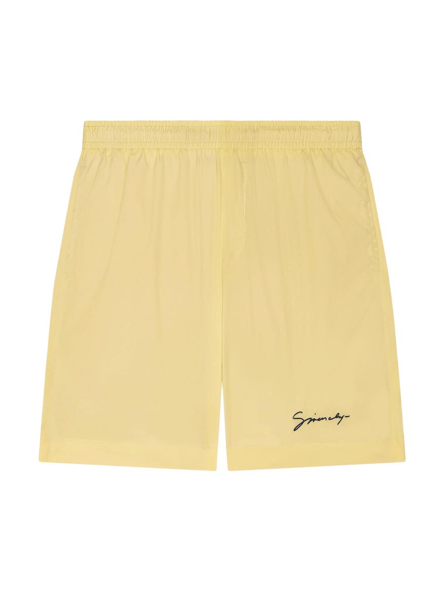 Givenchy Swim Shorts with Signature | Saks Fifth Avenue