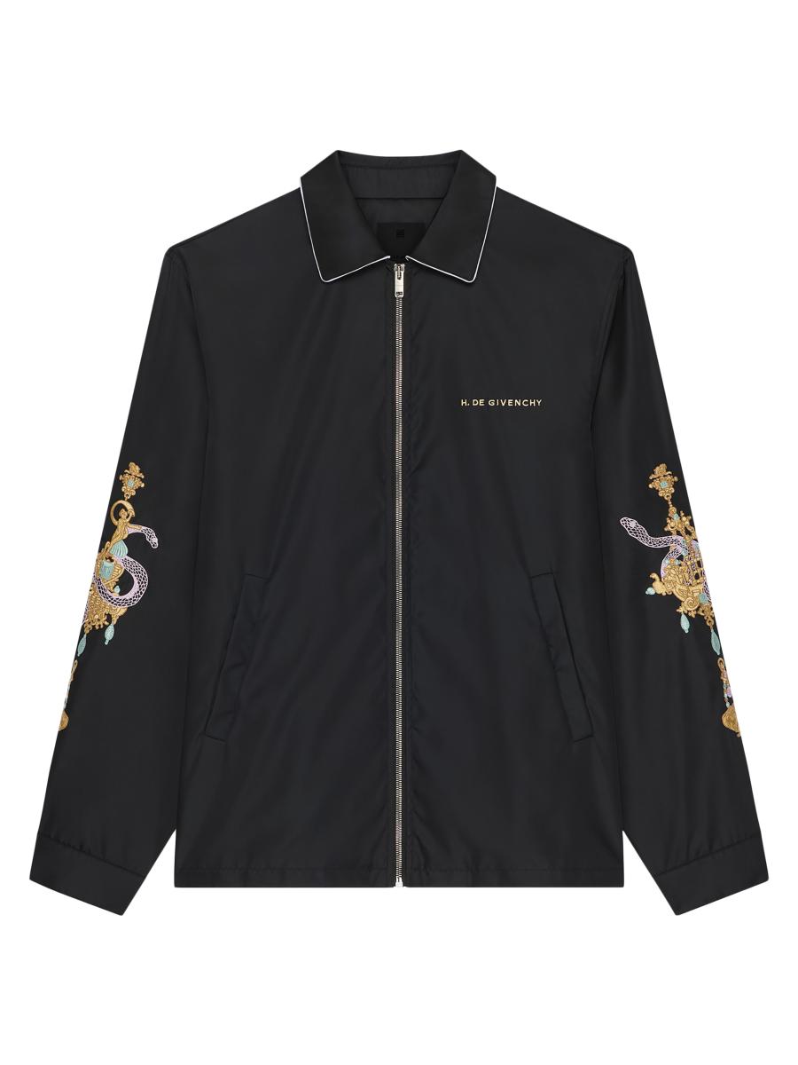 Givenchy Jacket with Chandelier and Snake Embroideries | Saks Fifth Avenue