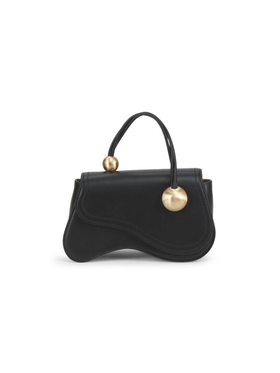 Cult Gaia Kazia Leather Top Handle Bag | Saks Fifth Avenue