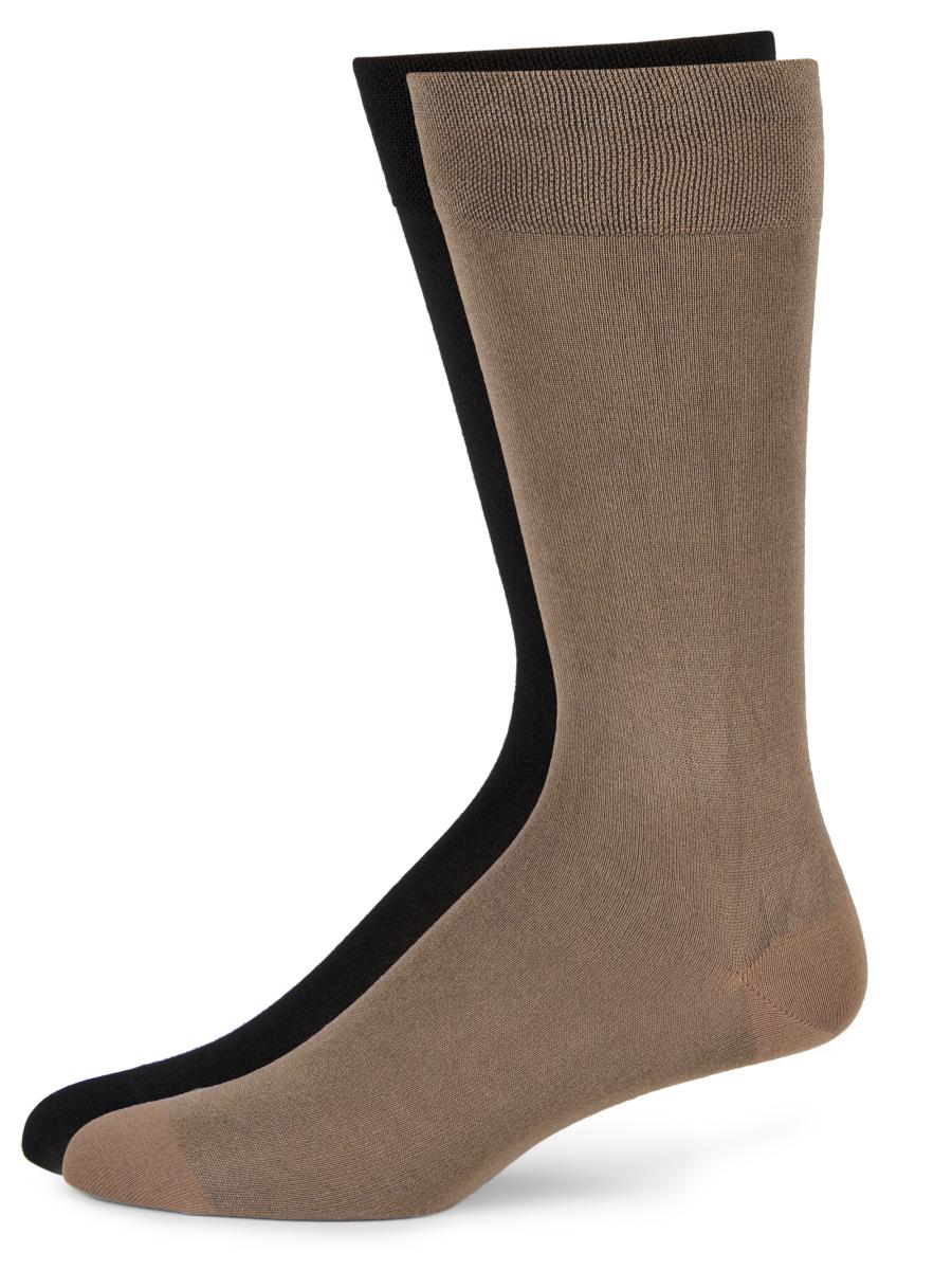 Marcoliani Mid-Length Socks Set, 2-Pack | Saks Fifth Avenue