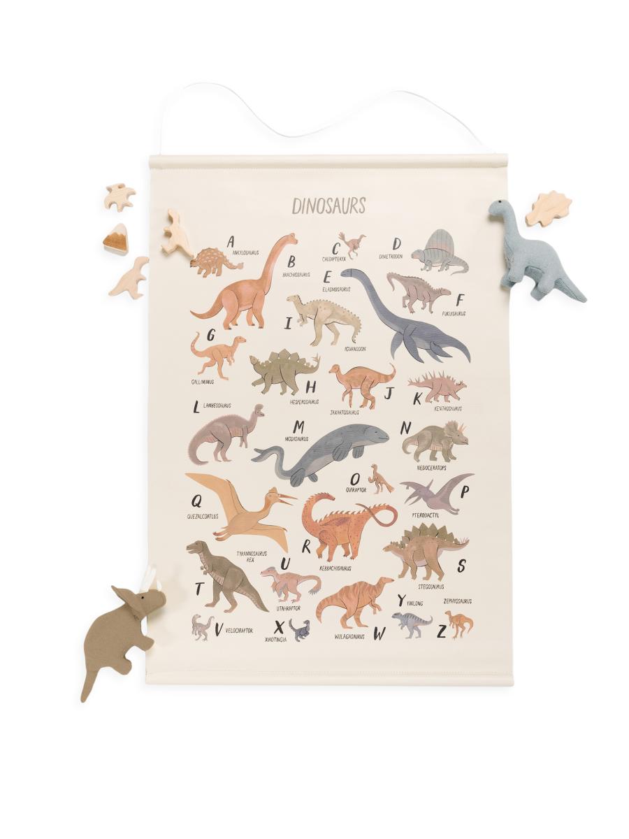 Gathre Dinosaur Alphabet Poster | Saks Fifth Avenue