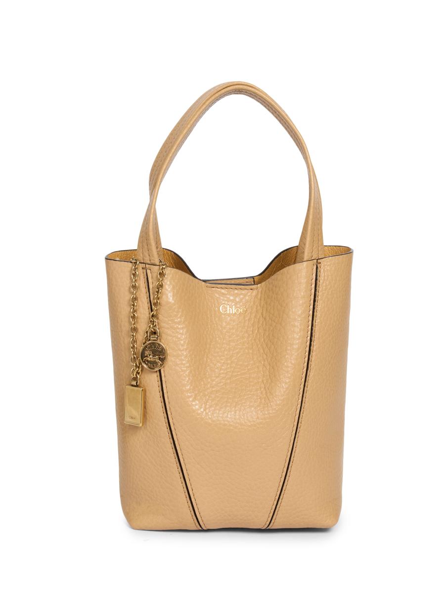 Shop Chloé Small Spin Leather Tote Bag | Saks Fifth Avenue