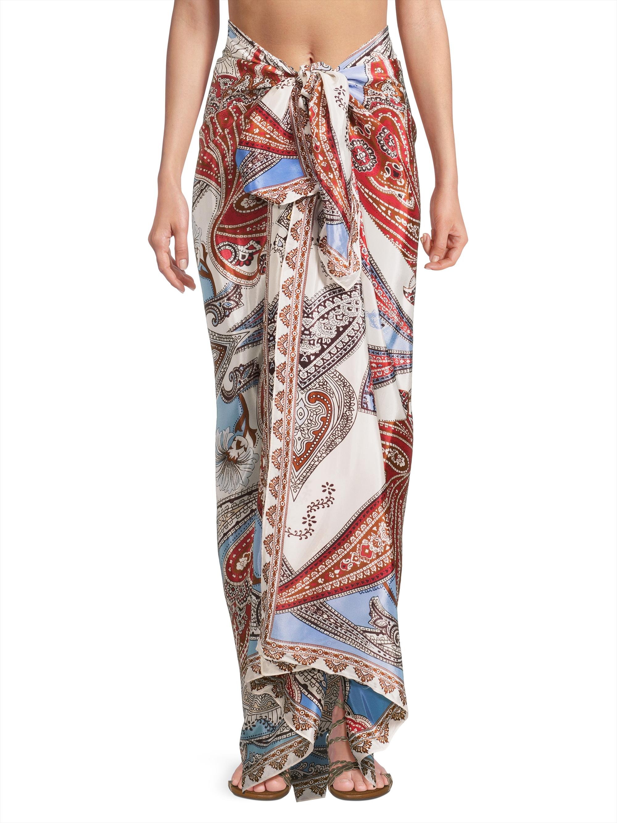Farm Rio Jandaya Dance Panneaux Sarong | Saks Fifth Avenue