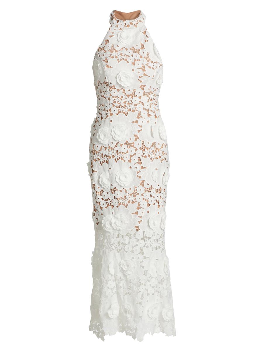 Elliatt Daffodil Appliquè Cocktail Dress | Saks Fifth Avenue
