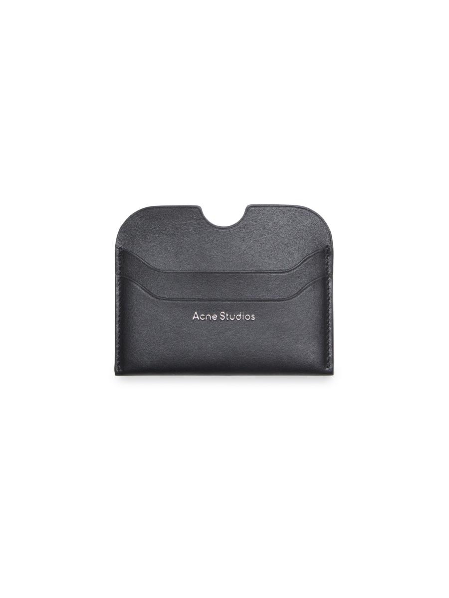 Acne Studios Large Elmas Leather Card Case | Saks Fifth Avenue