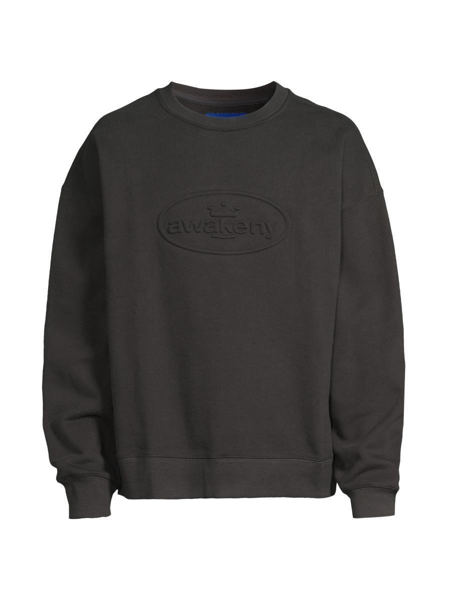 Awake NY Debossed Logo Cotton Sweatshirt | Saks Fifth Avenue