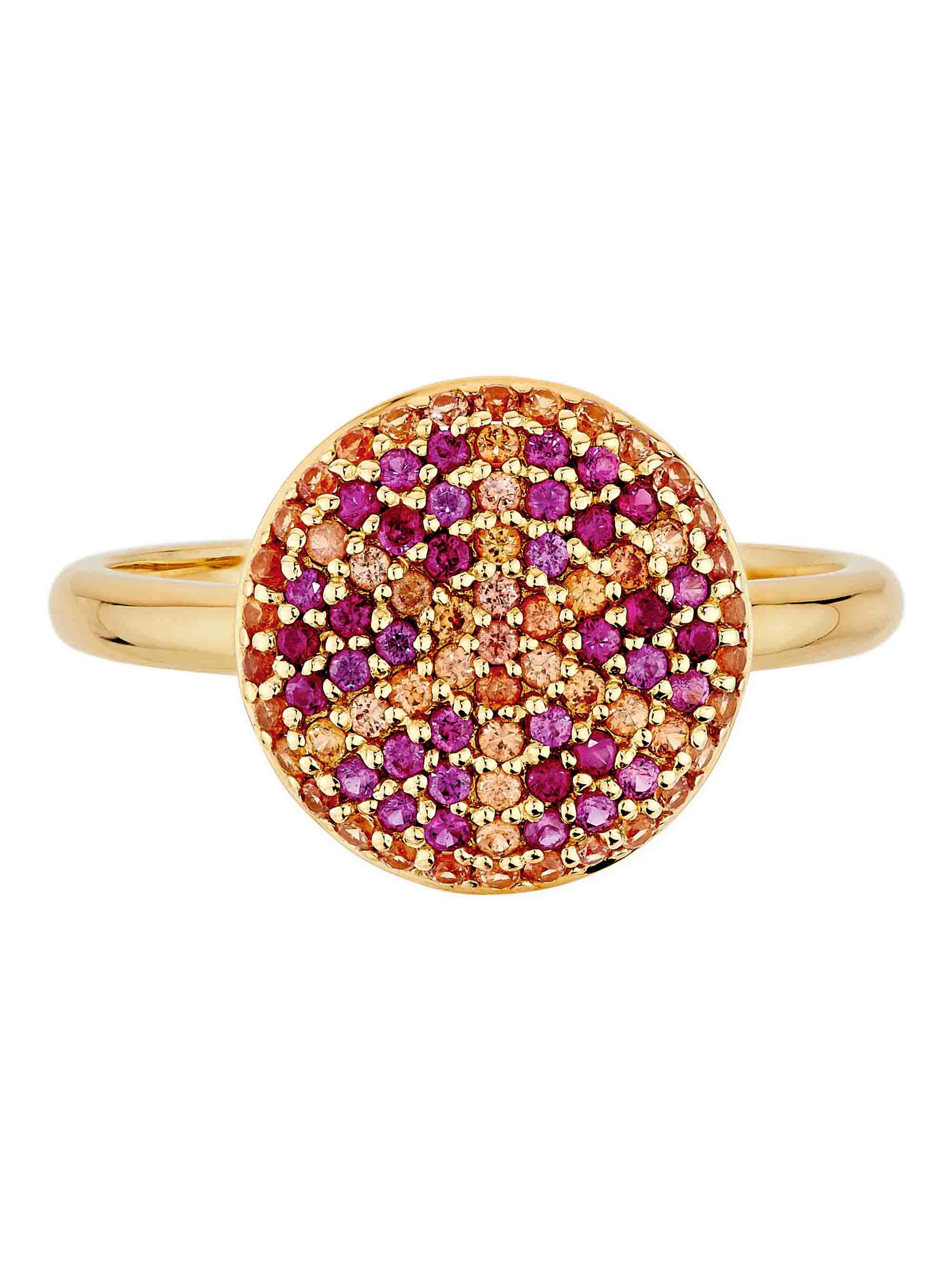 Onirikka Citron 18K-Yellow-Gold, Ruby & Orange Sapphire Ring | Saks ...