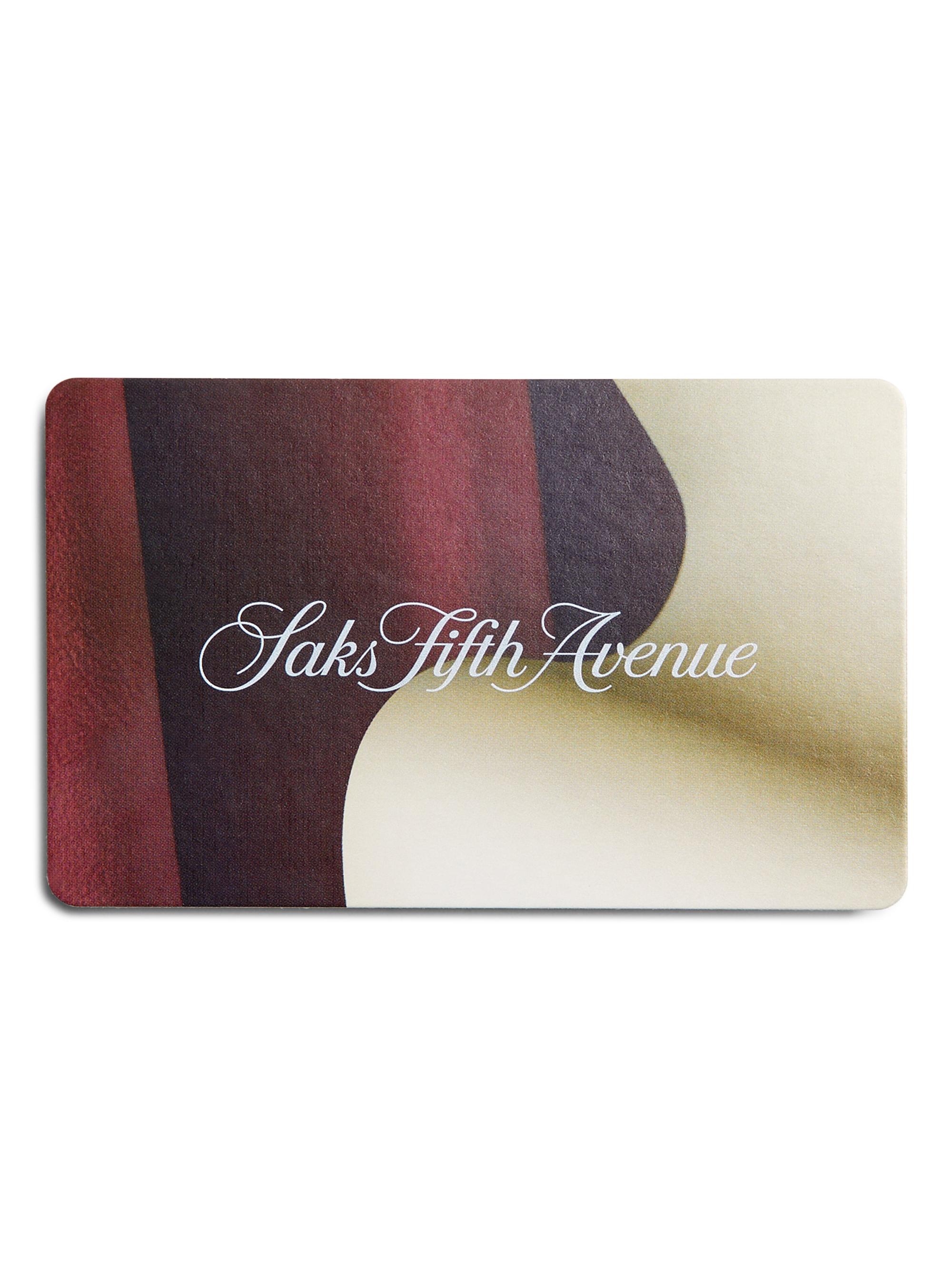 Designer Gift Cards | Saks Fifth Avenue