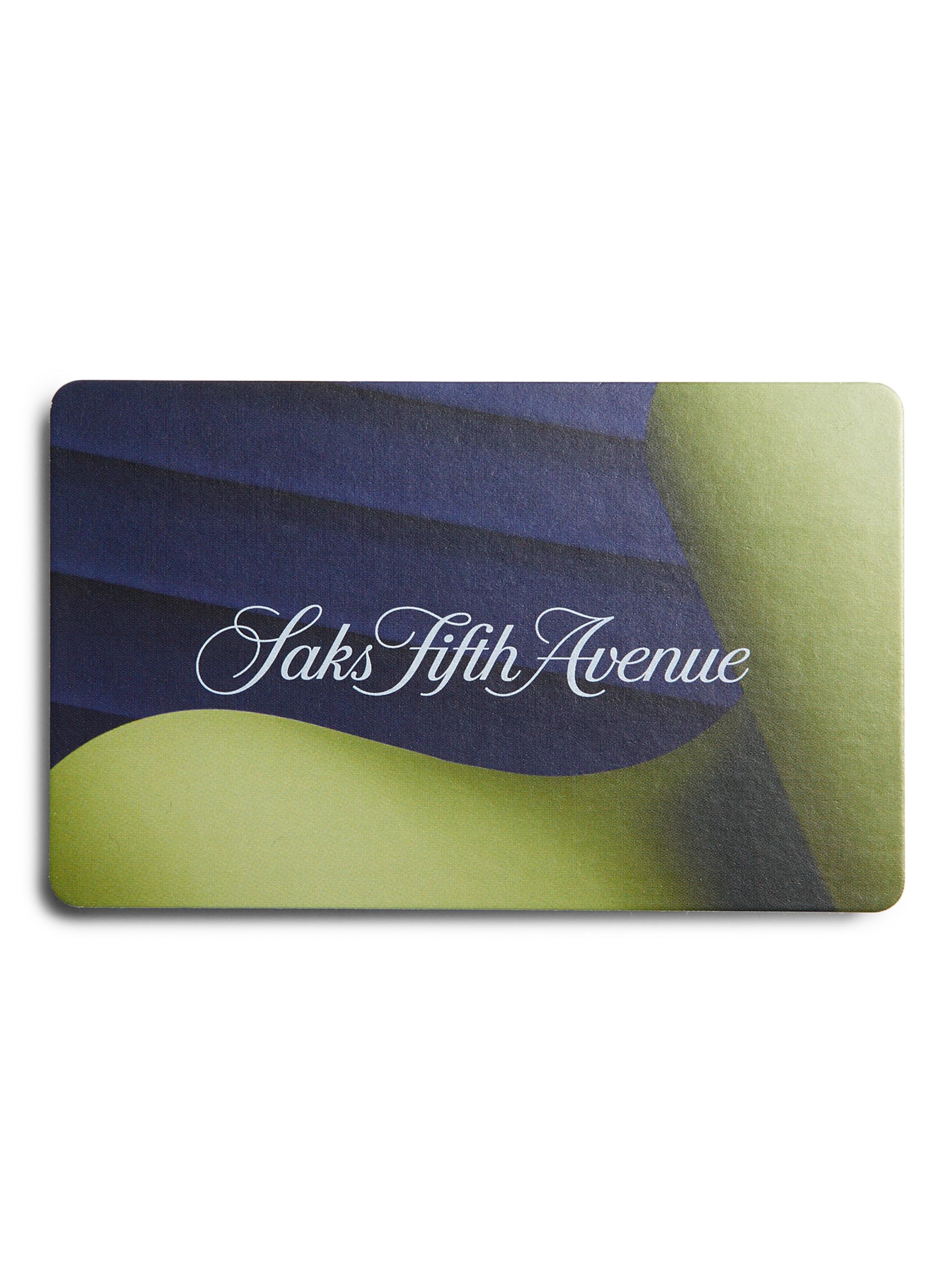 Designer Gift Cards | Saks Fifth Avenue