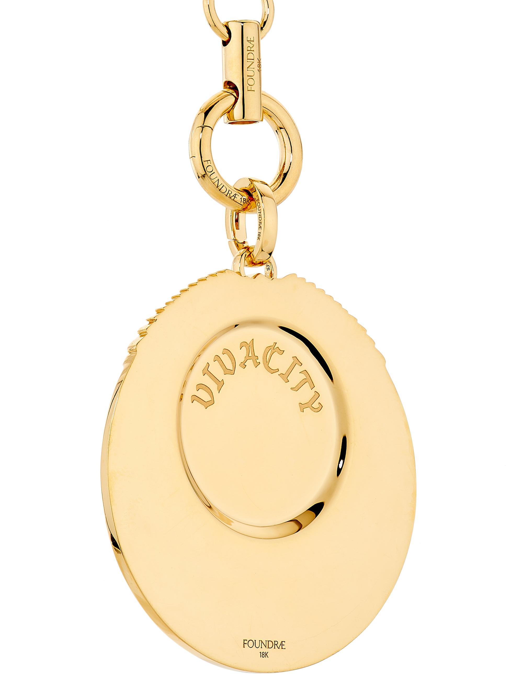 Foundrae Vivacity 18K Yellow Gold & 1.33 TCW Diamond Pendant Necklace ...