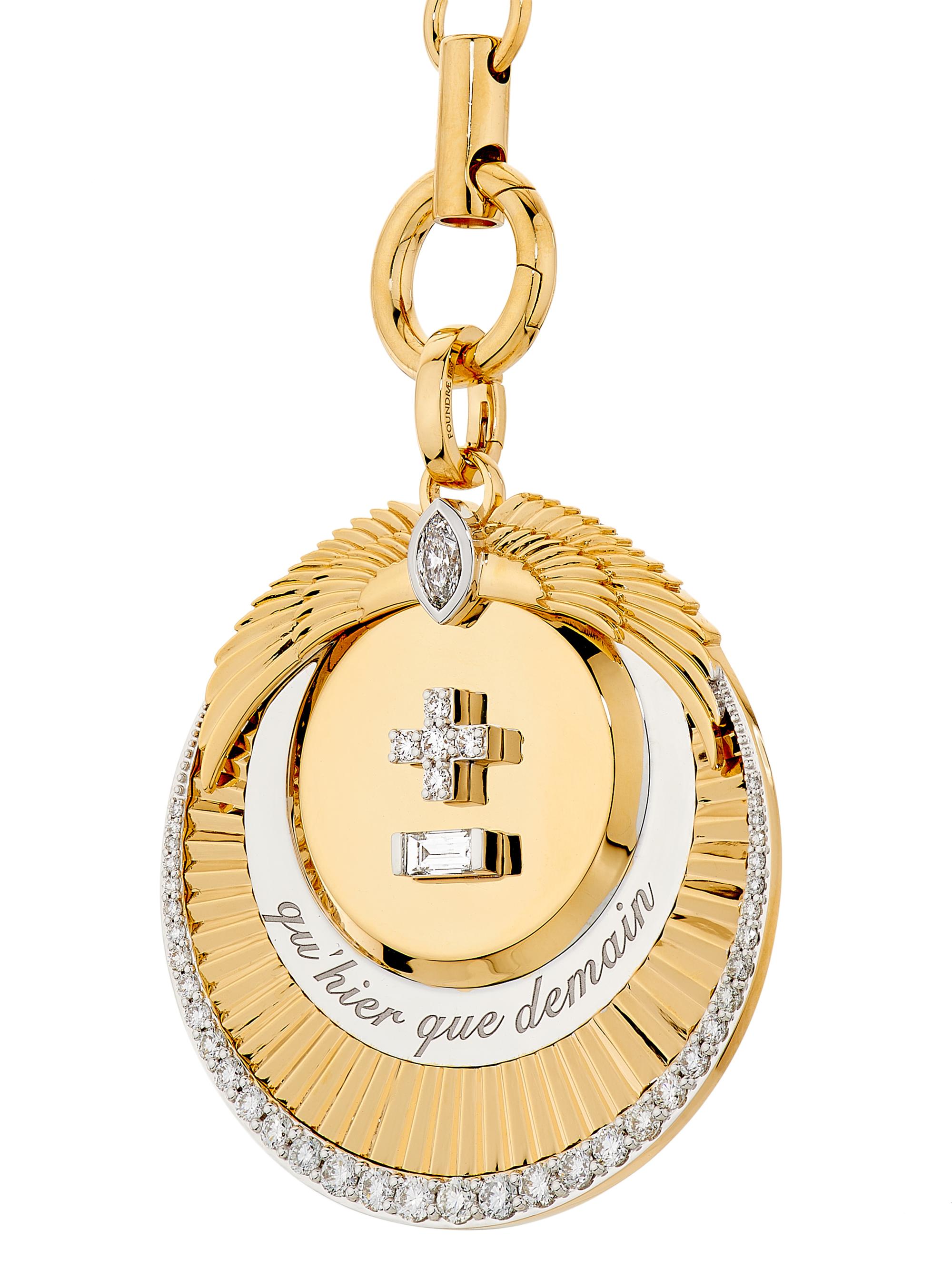Foundrae Vivacity 18K Yellow Gold & 1.33 TCW Diamond Pendant Necklace ...