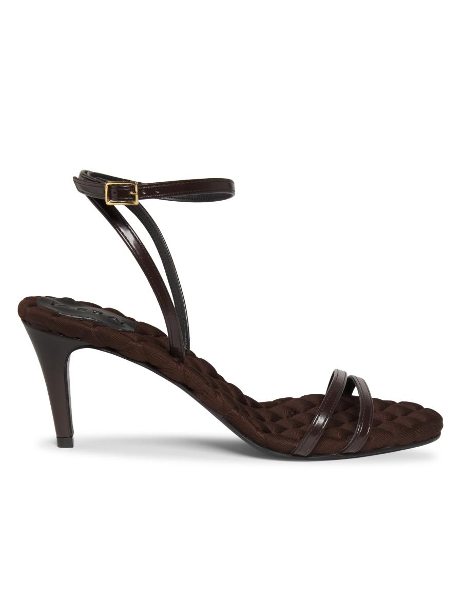 Aera Laura 75MM Vegan Leather Sandals | Saks Fifth Avenue