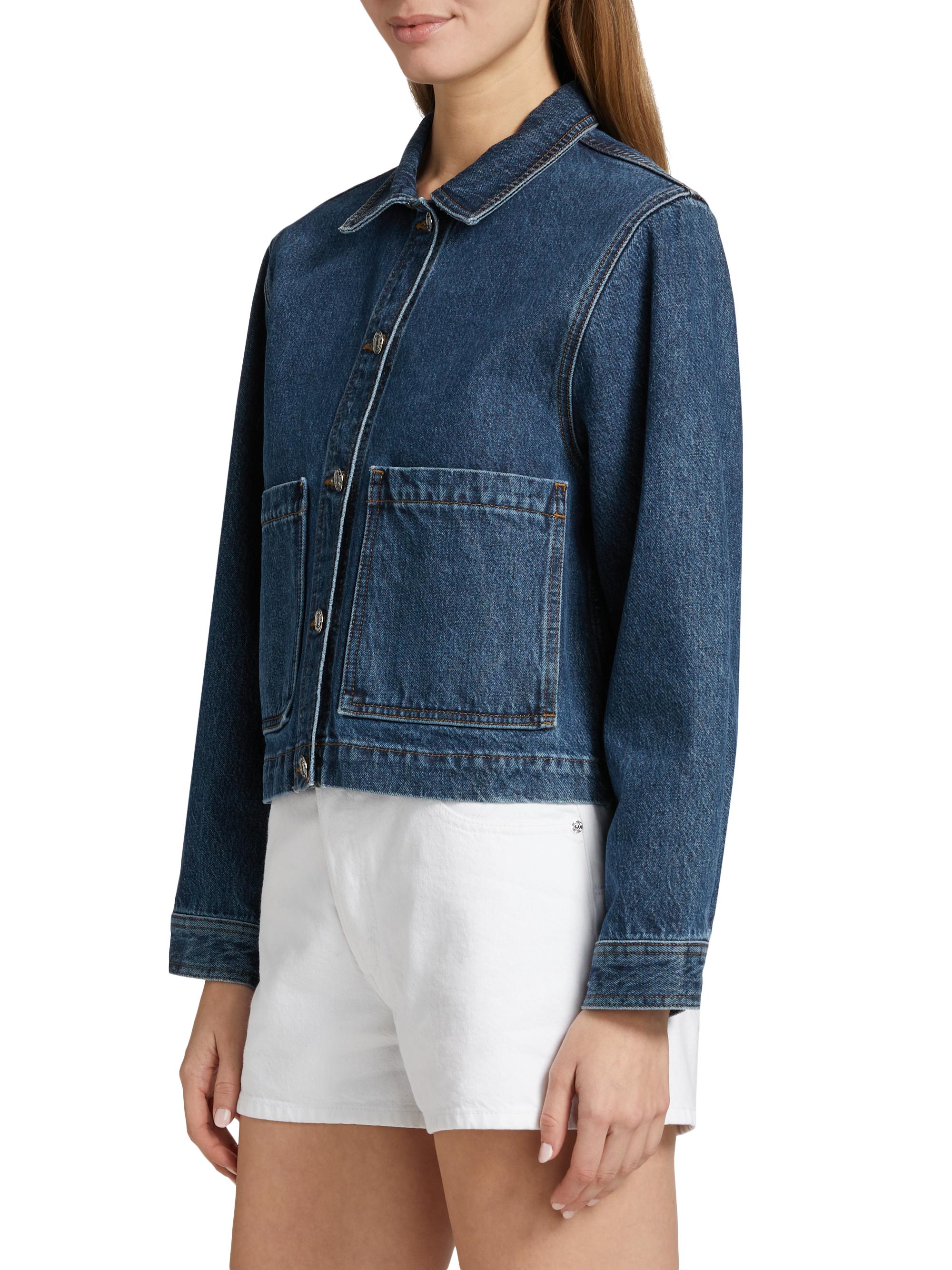 Frame Denim Patch Pocket Jacket | Saks Fifth Avenue