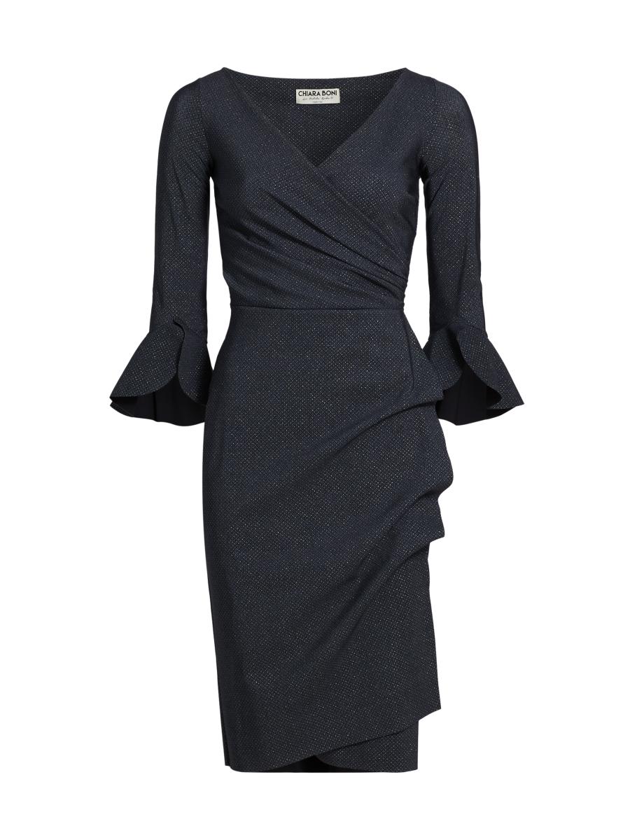 Shop Chiara Boni La Petite Robe Triana Bell-Sleeve Dress | Saks Fifth ...