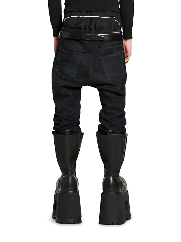 Shop Balenciaga Layered Jeans | Saks Fifth Avenue Shop Balenciaga Layered Jeans | Saks Fifth Avenue
