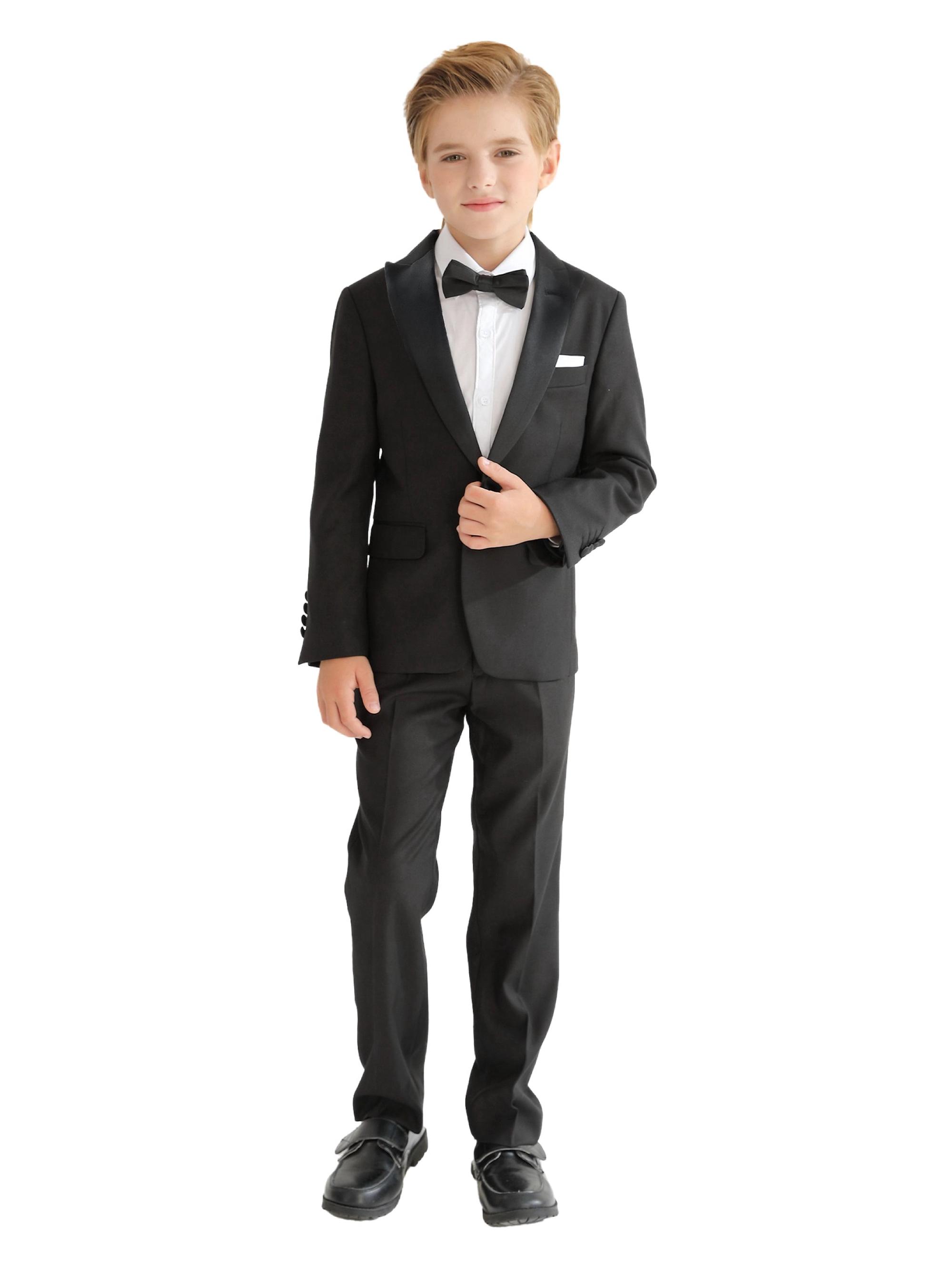 Moustache Baby Boy's, Little Boys & Boy's Peak Lapel Wool Suit | Saks ...