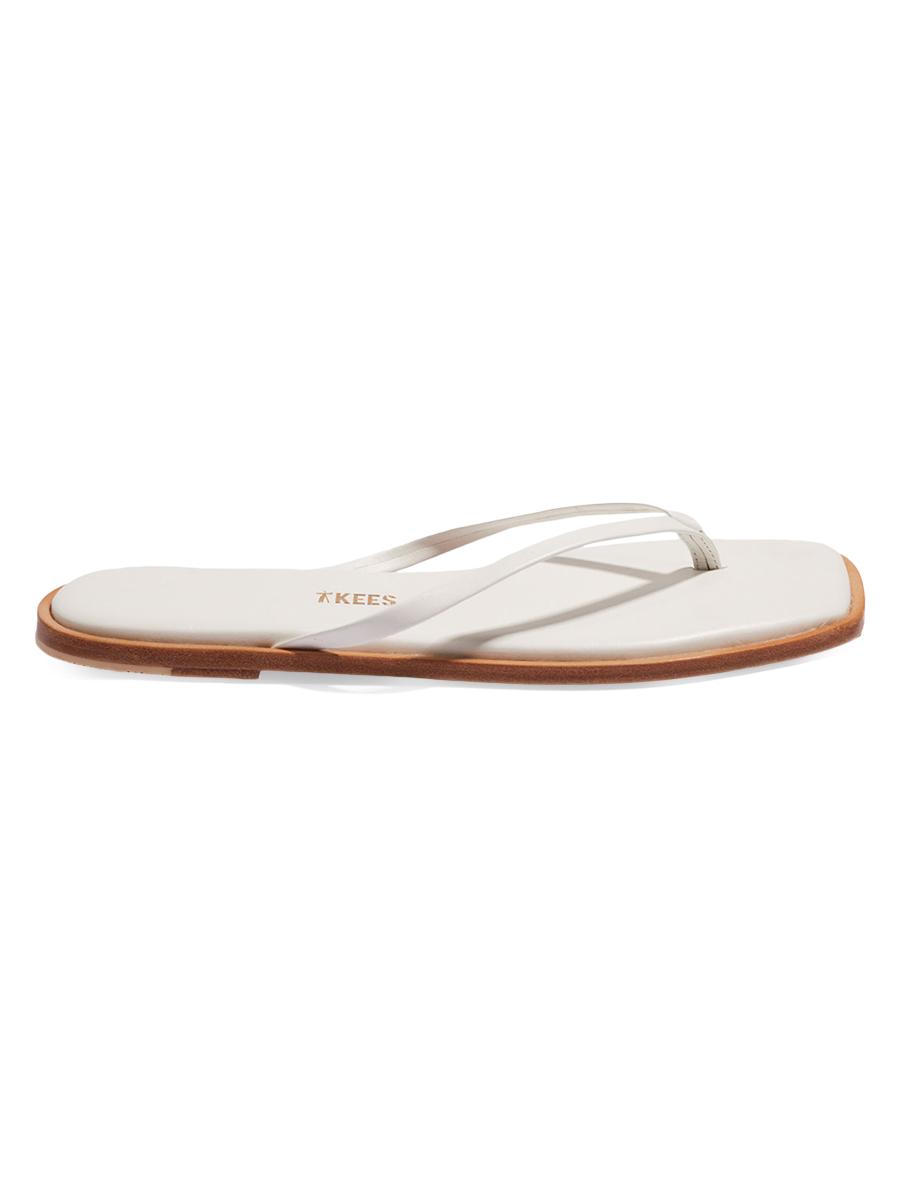 Tkees Dylan Leather Flip-Flops | Saks Fifth Avenue