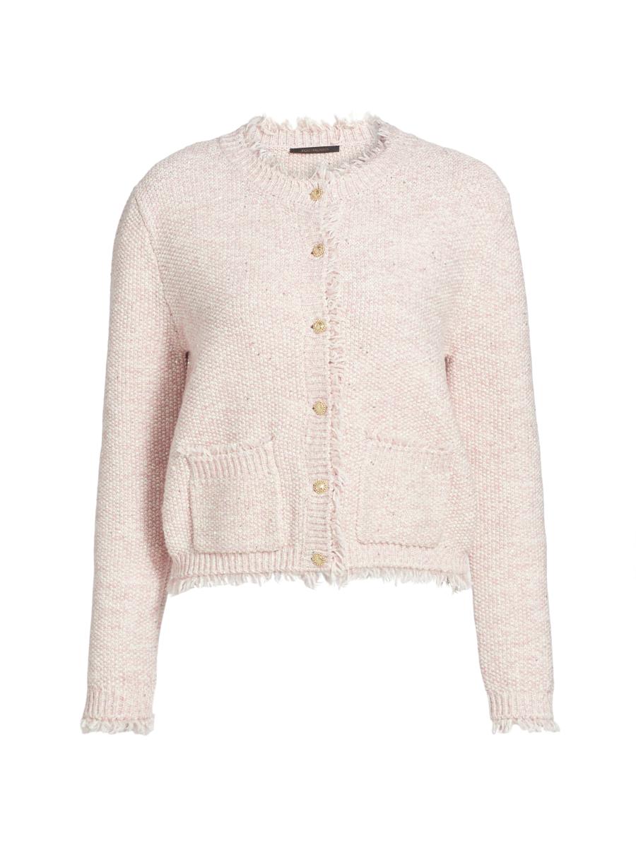 Kobi Halperin Emorie Moss-Stitch Stretch-Cotton Sweater | Saks Fifth Avenue