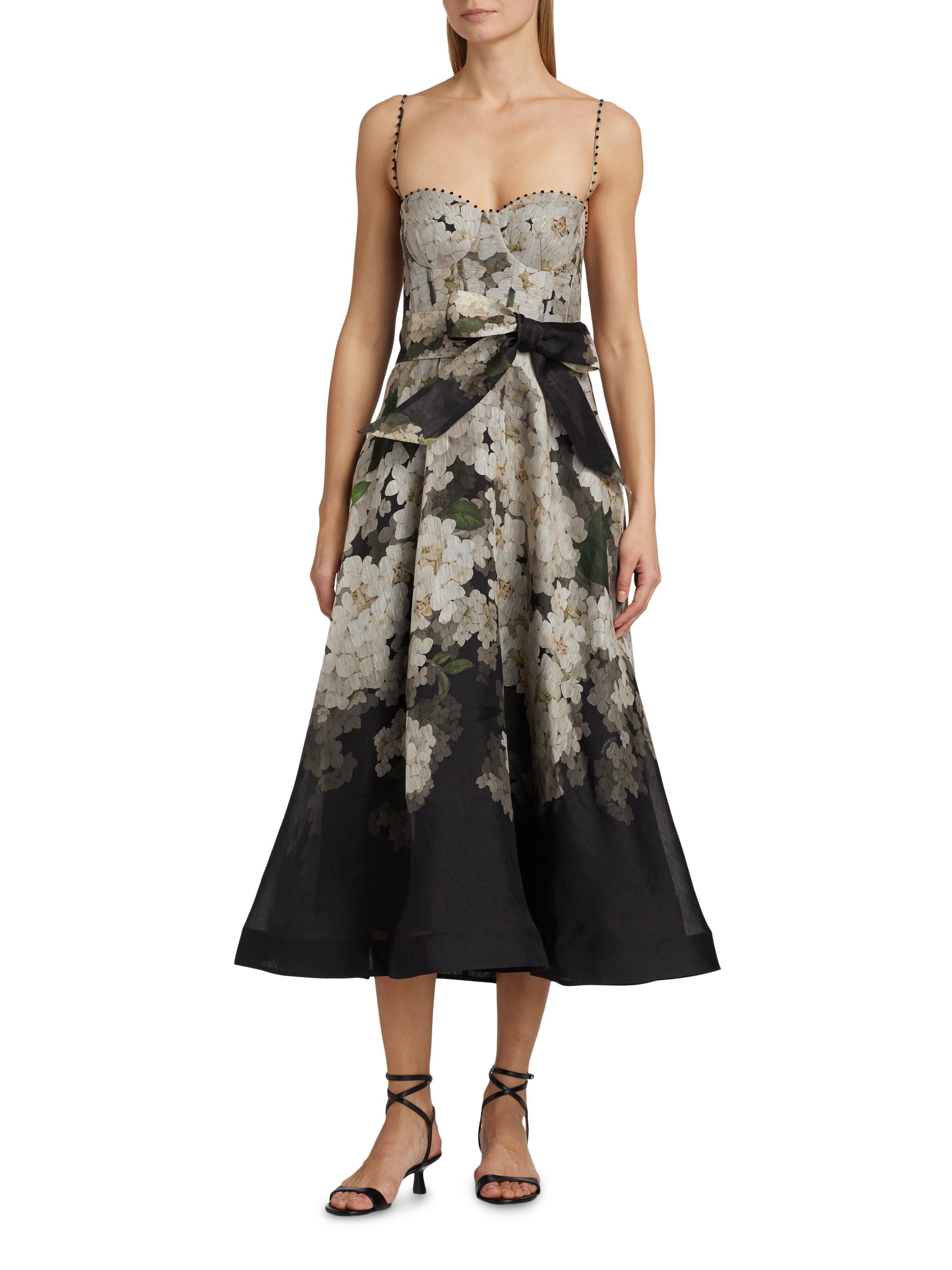 Zimmermann Balance Floral Picnic Dress | Saks Fifth Avenue