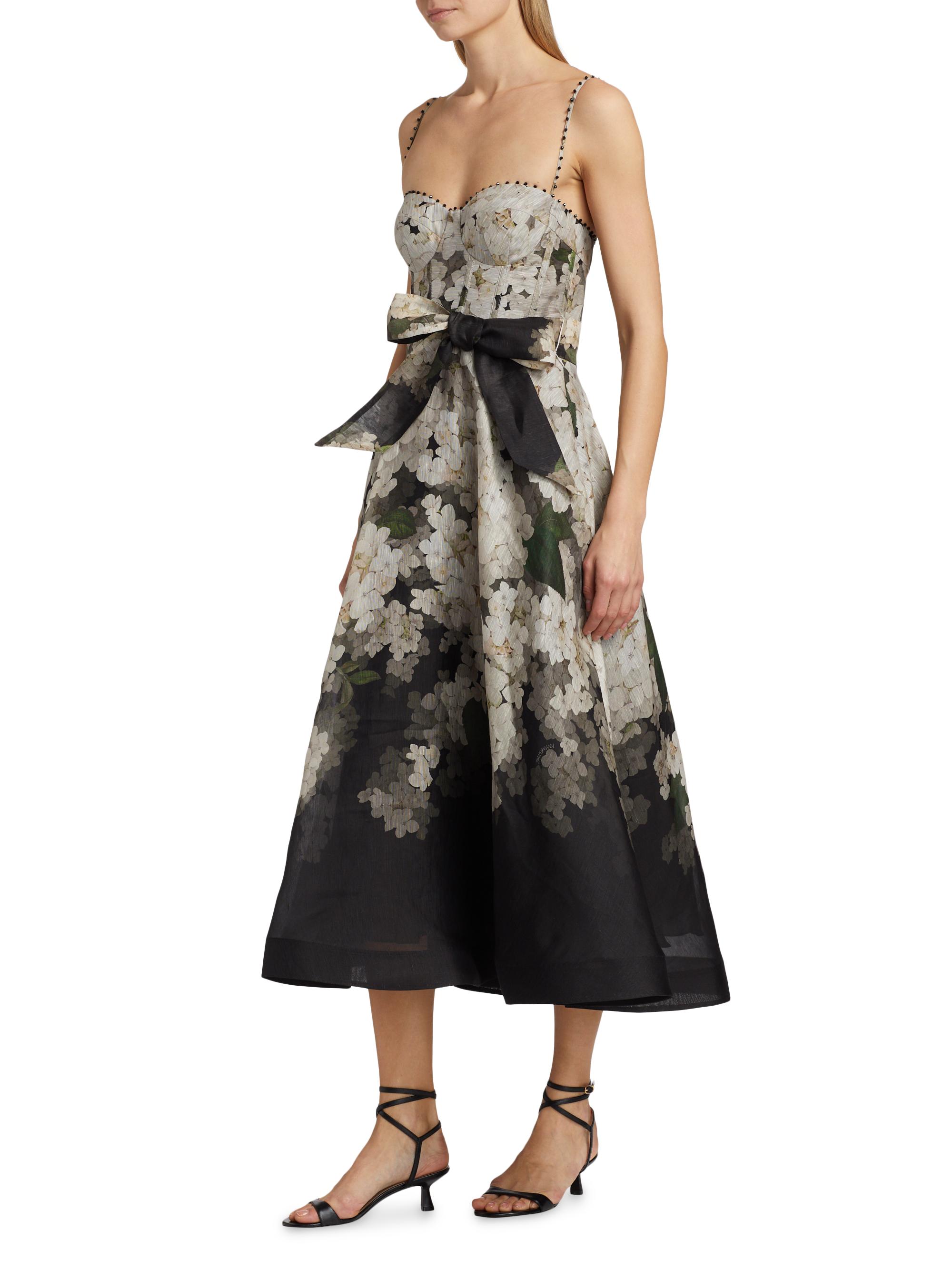 Zimmermann Balance Floral Picnic Dress | Saks Fifth Avenue