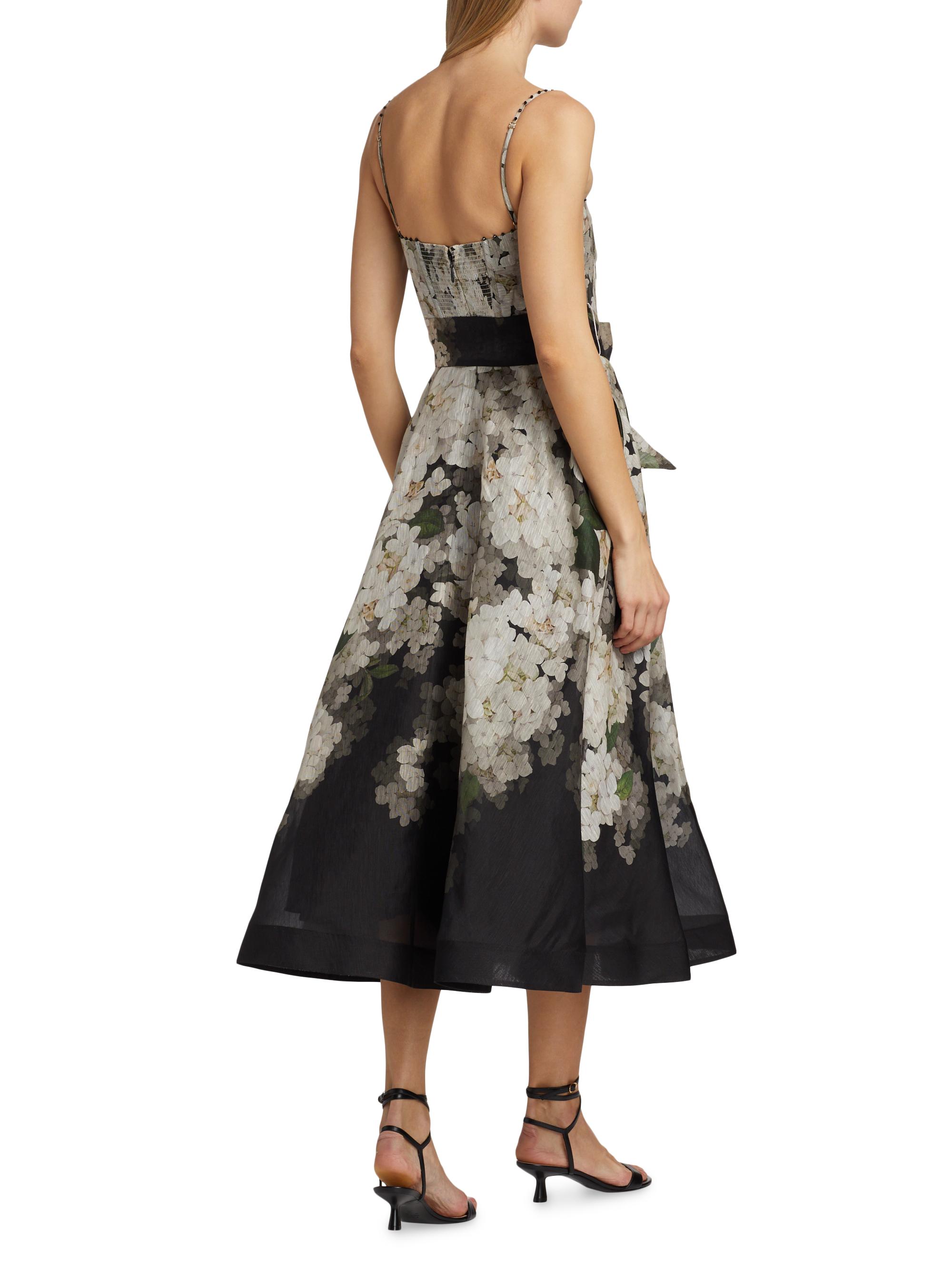 Zimmermann Balance Floral Picnic Dress | Saks Fifth Avenue