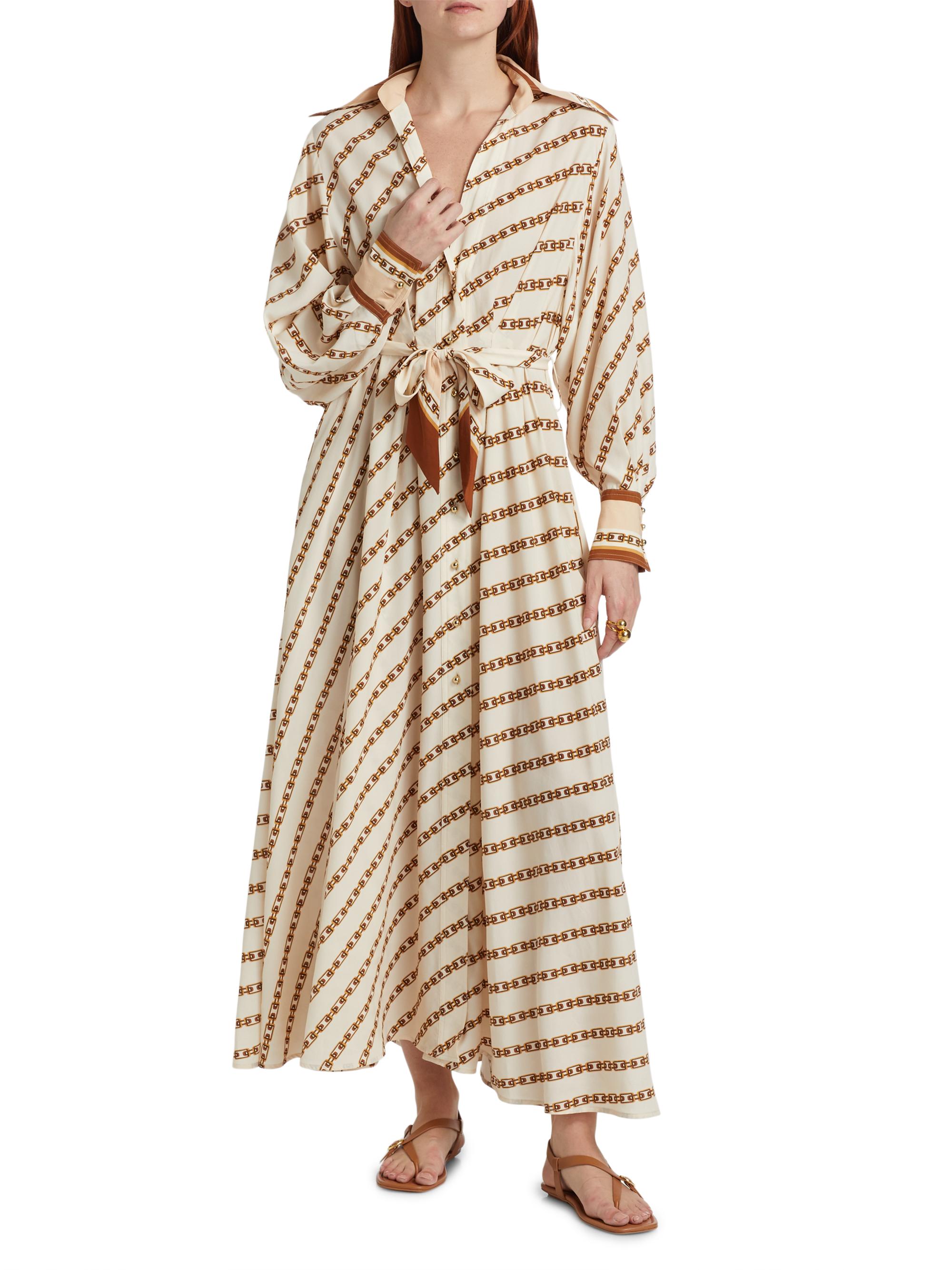 Zimmermann Tuck Midi-Shirtdress | Saks Fifth Avenue