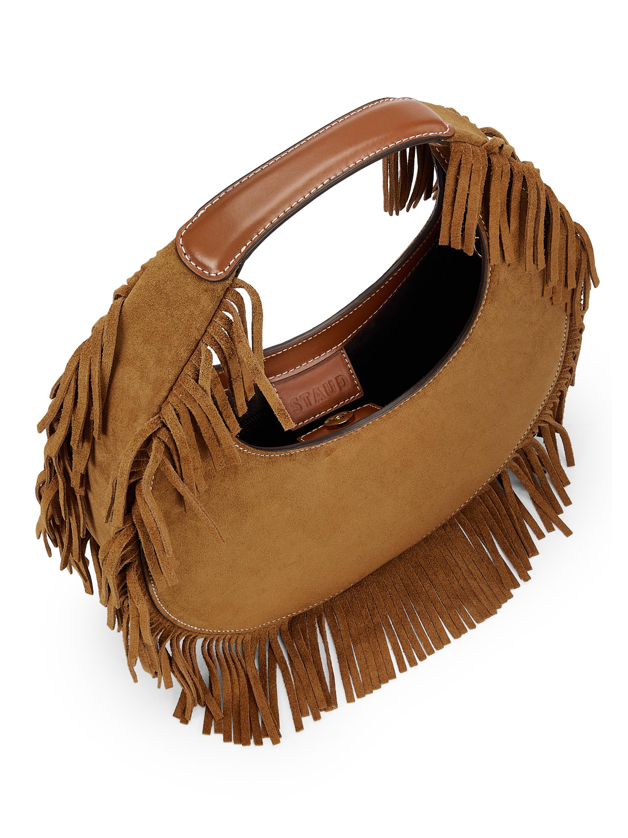 Staud Moon Suede Top Handle Bag | Saks Fifth Avenue