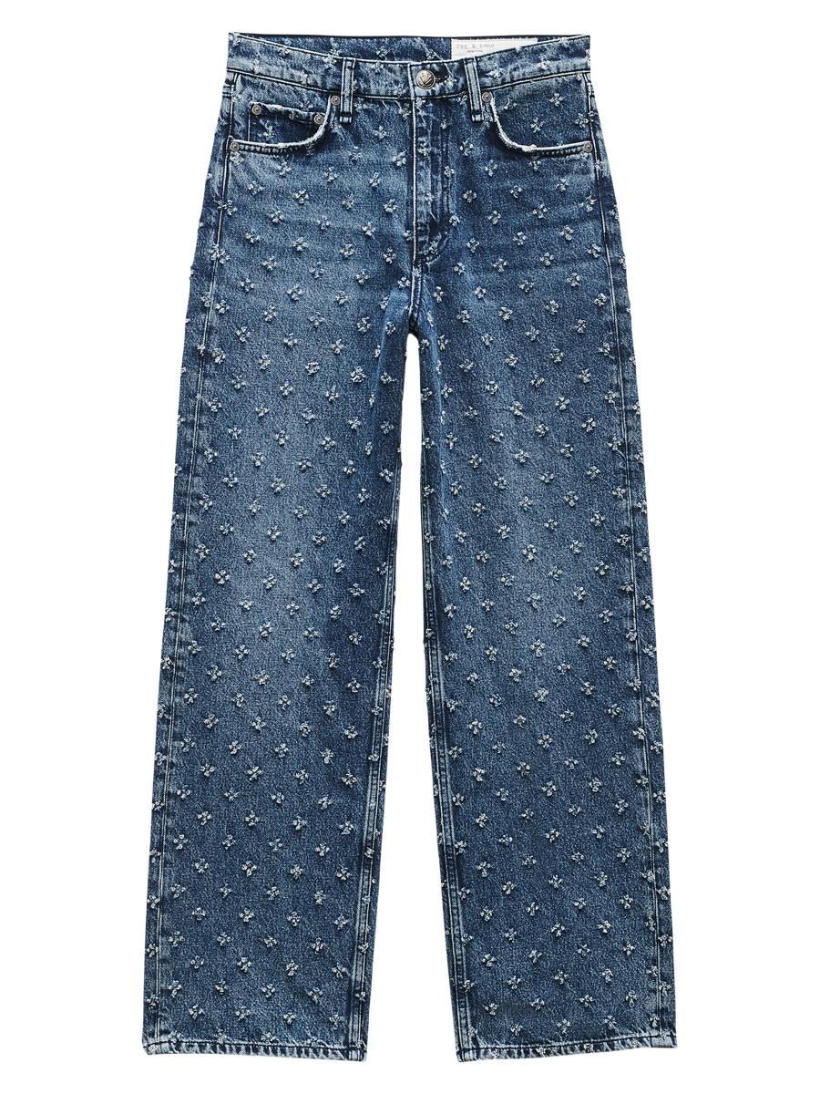 rag & bone Shea High-Rise Ankle Relaxed Straight-Leg Jeans | Saks Fifth ...