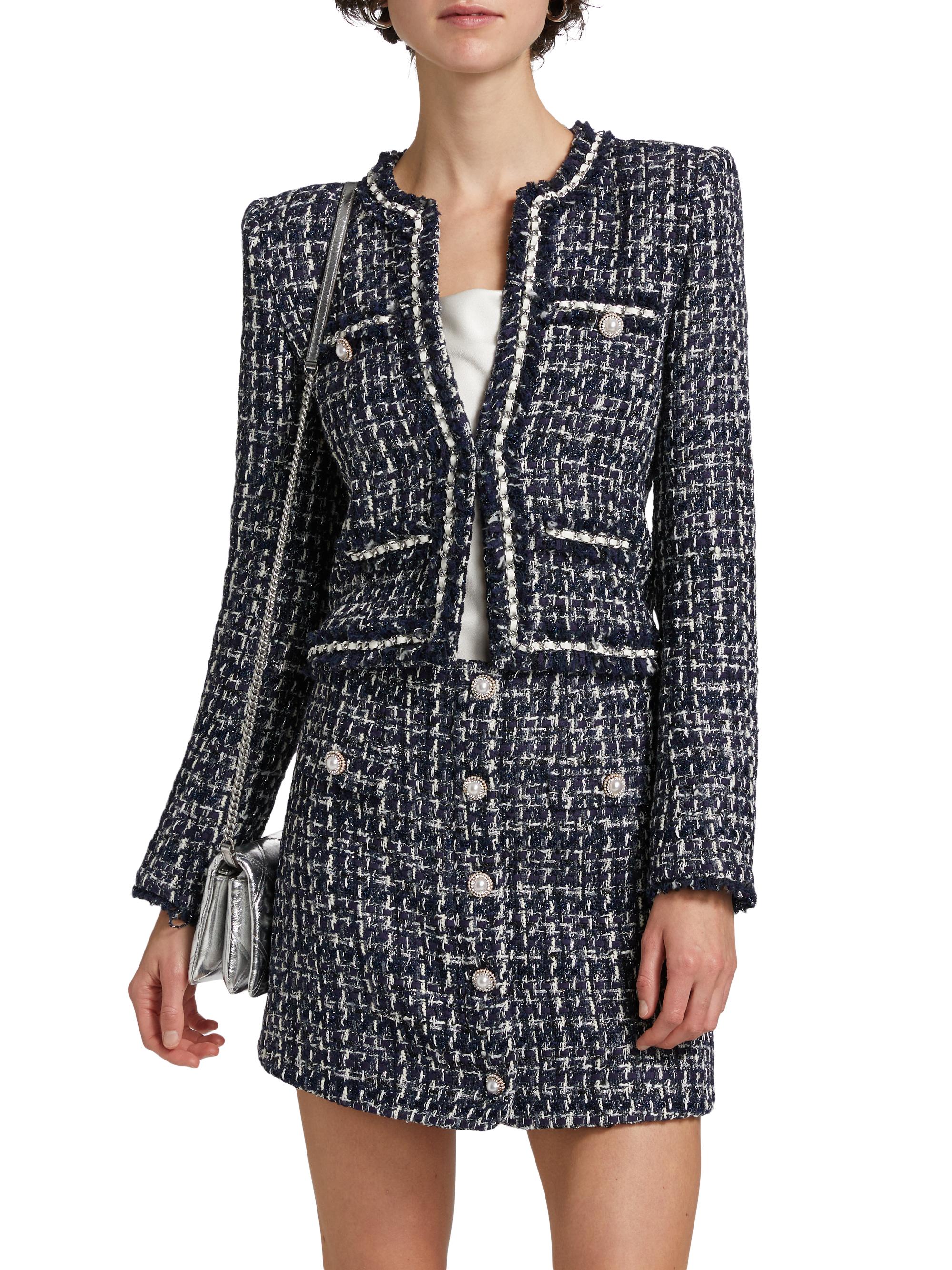 Generation Love Betsy Buttoned Tweed Jacket | Saks Fifth Avenue