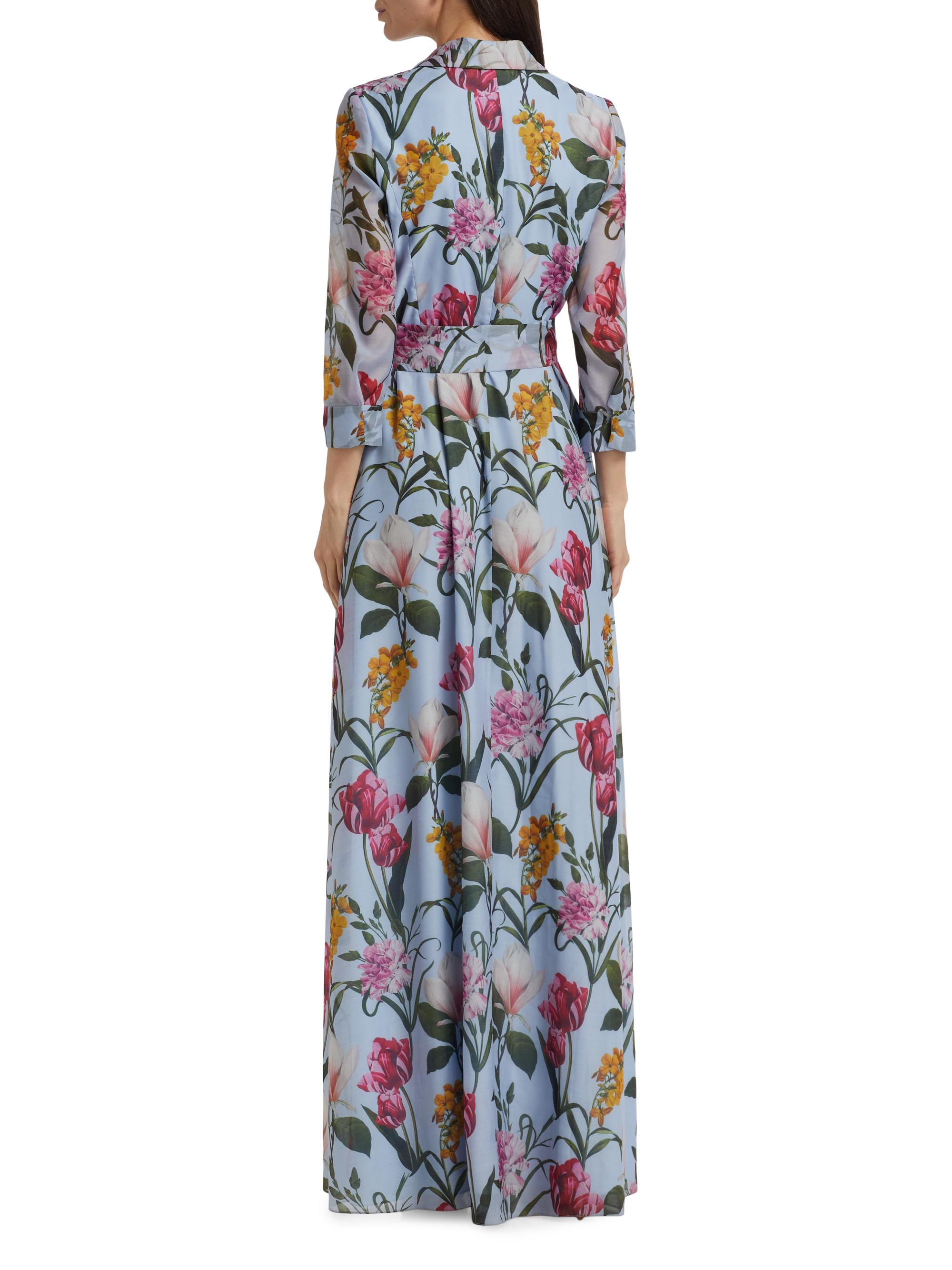 Sachin & Babi Addison Floral Shirt Gown | Saks Fifth Avenue
