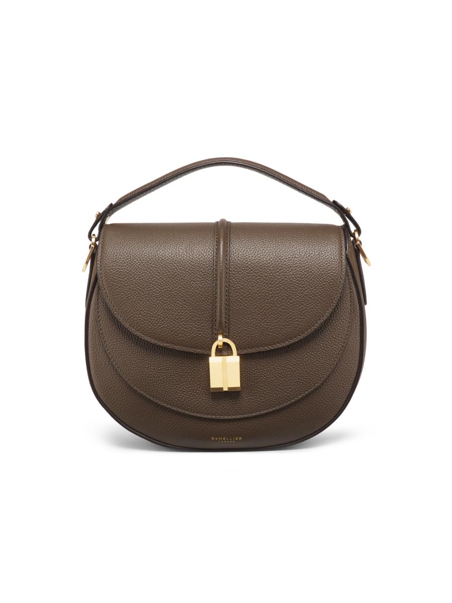 DeMellier Sienna Saddle Grain Leather Crossbody Bag | Saks Fifth Avenue