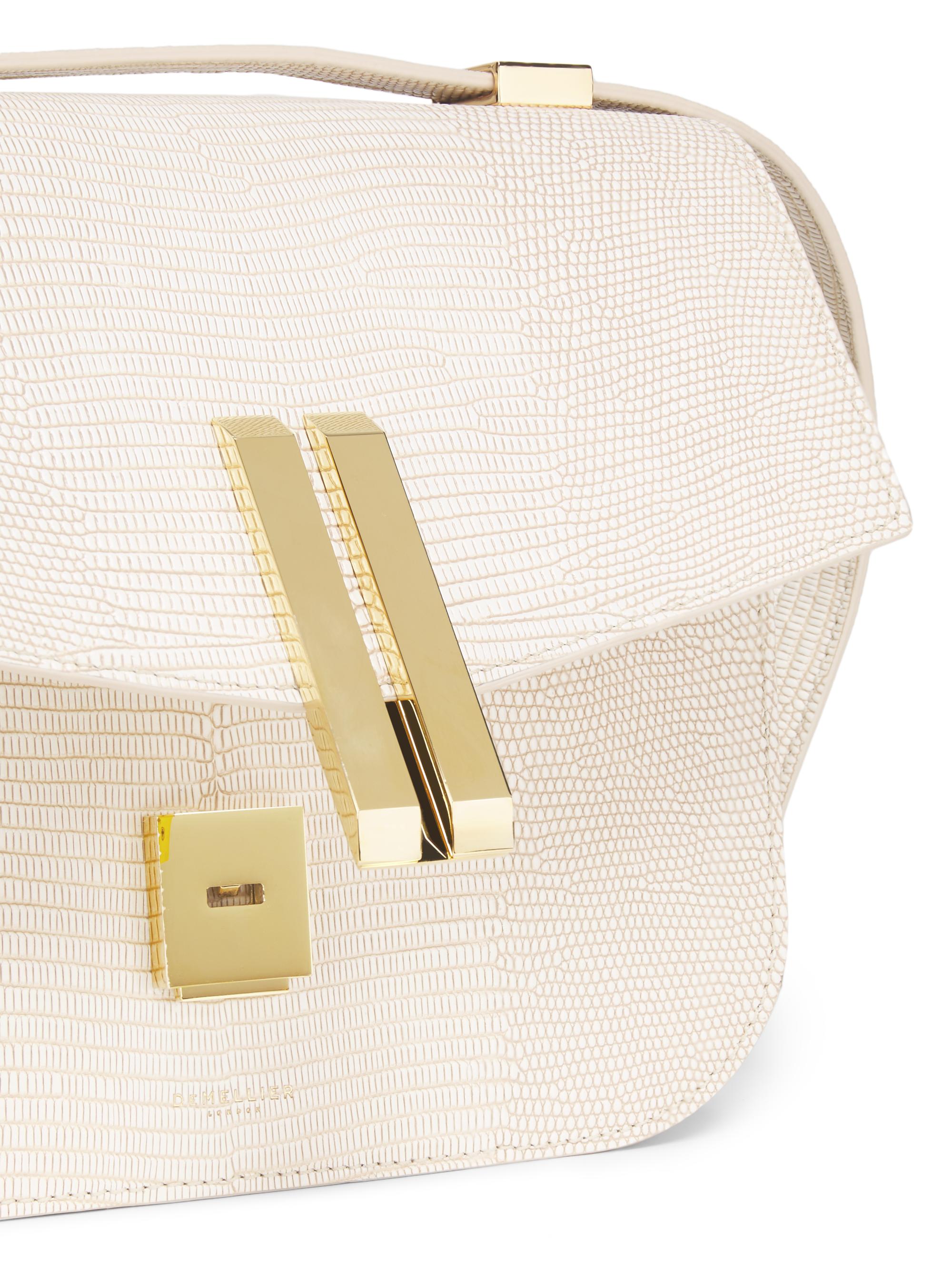 DeMellier Vancouver Lizard-Embossed Leather Crossbody Bag | Saks Fifth Avenue