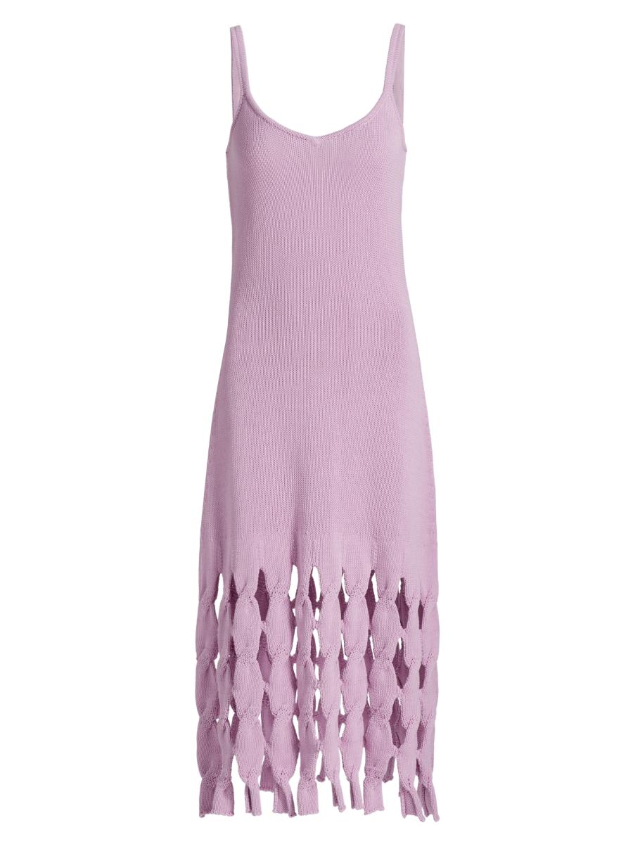 Amur Alex Cable-Knit Scoopneck Midi-Dress | Saks Fifth Avenue
