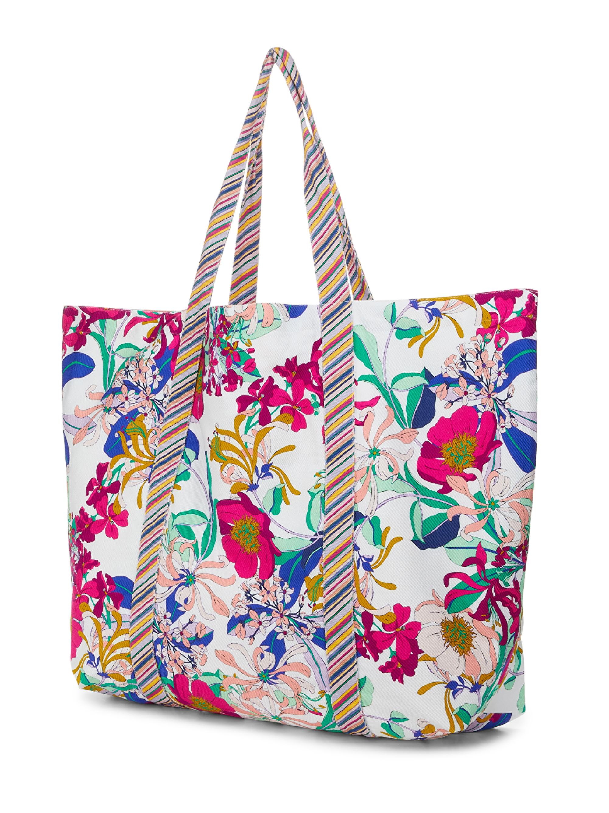 Johnny Was Aldrich Floral Cotton Beach Tote Bag | Saks Fifth Avenue