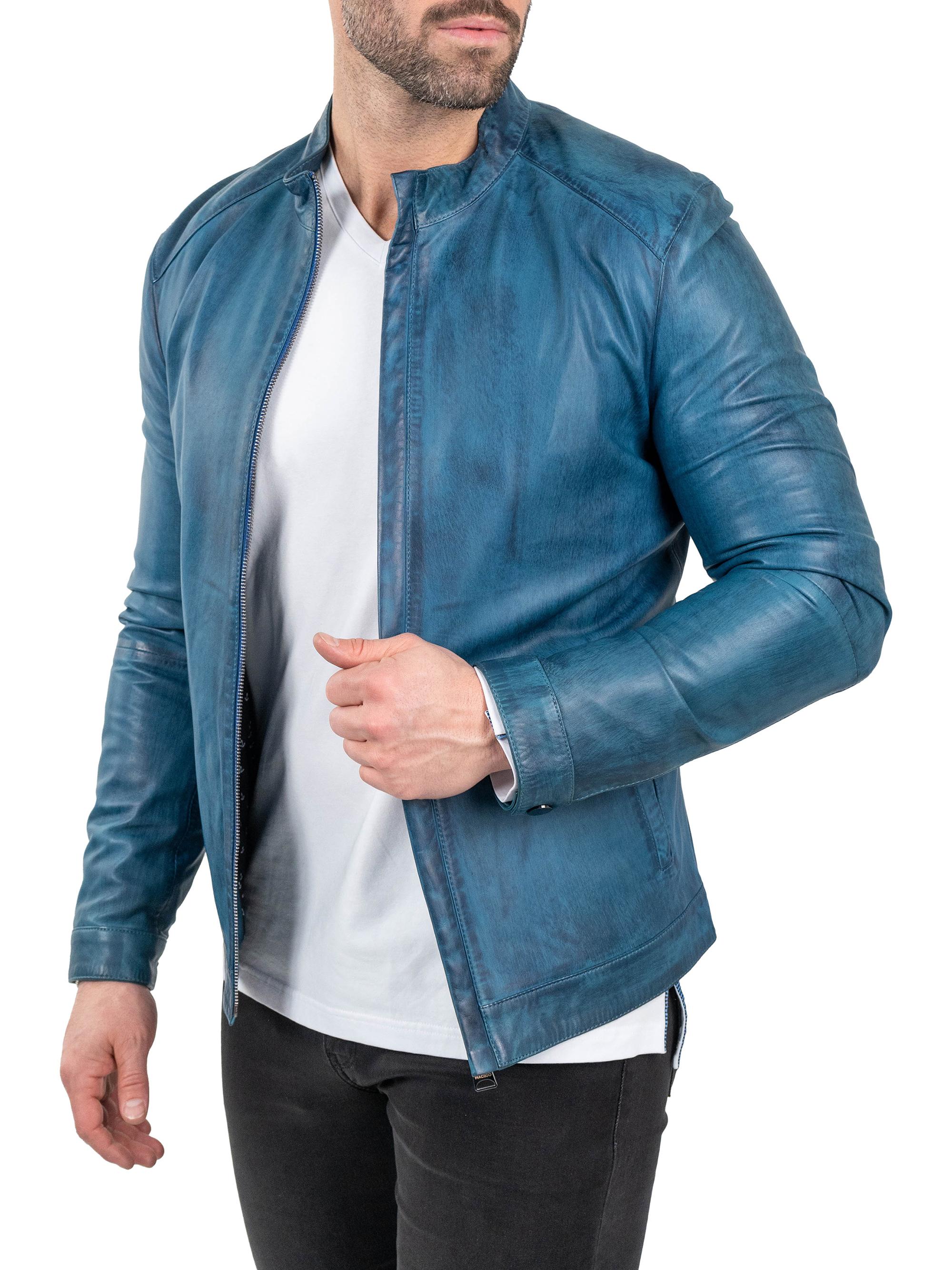 Maceoo Leather Reverse Jacket | Saks Fifth Avenue