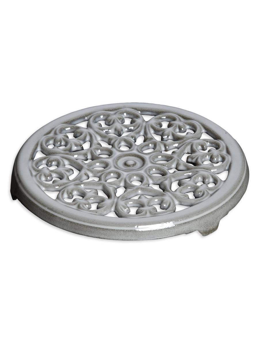 Staub Cast Iron Round Lilly Trivet | Saks Fifth Avenue