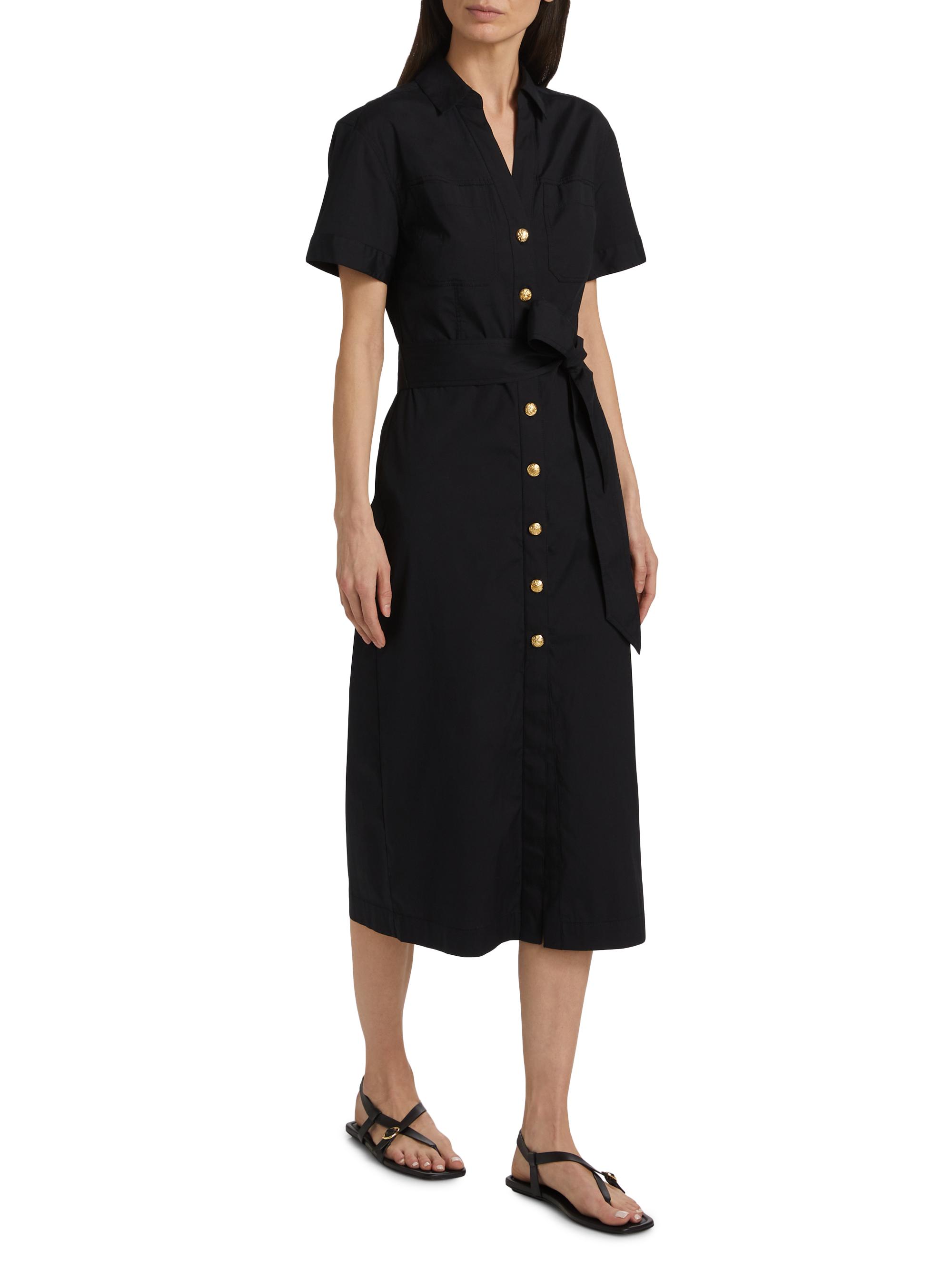 Veronica Beard Tabby Midi-Shirtdress | Saks Fifth Avenue