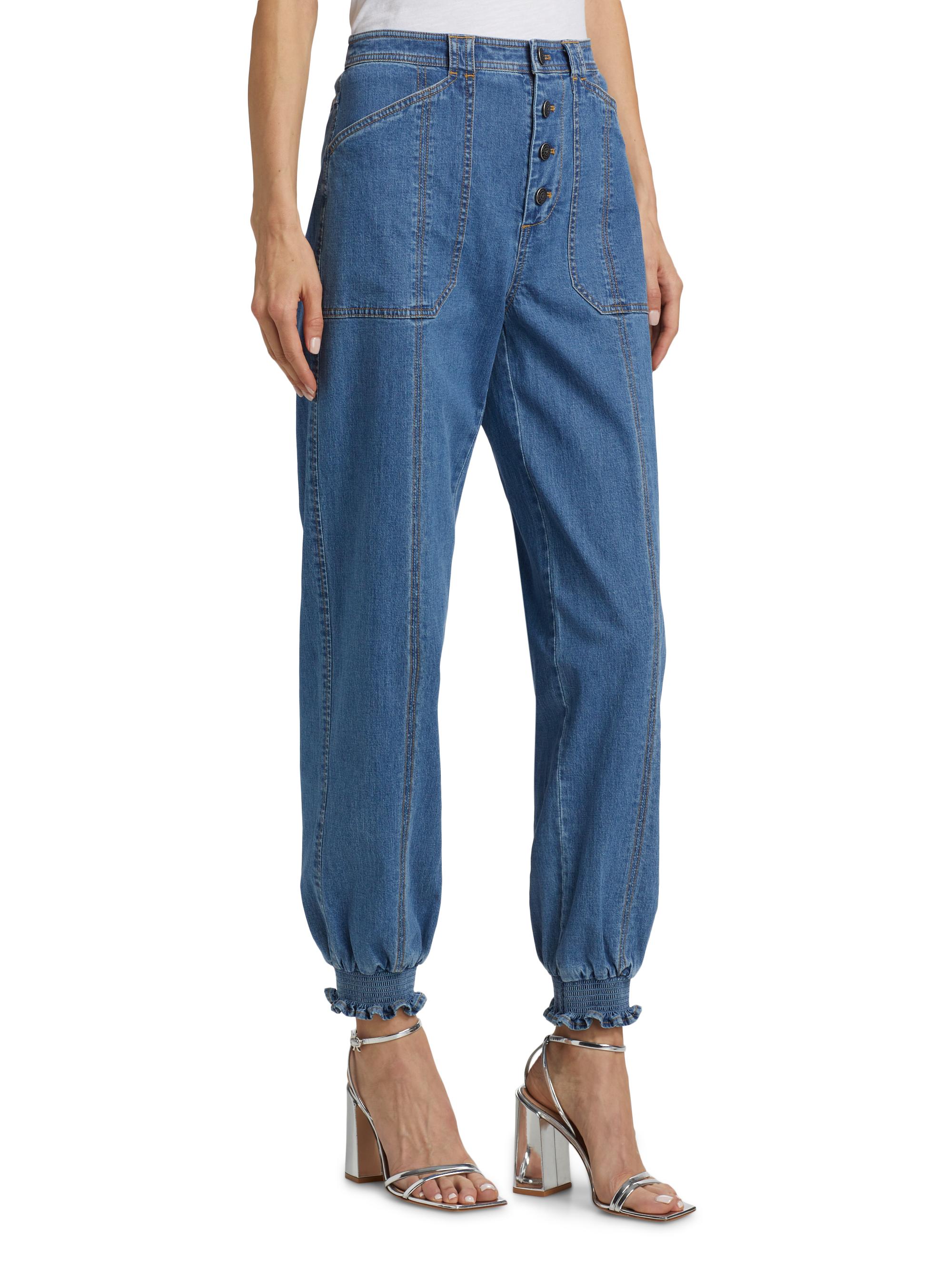 Cinq à Sept Mavis High-Rise Tapered-Leg Pants | Saks Fifth Avenue