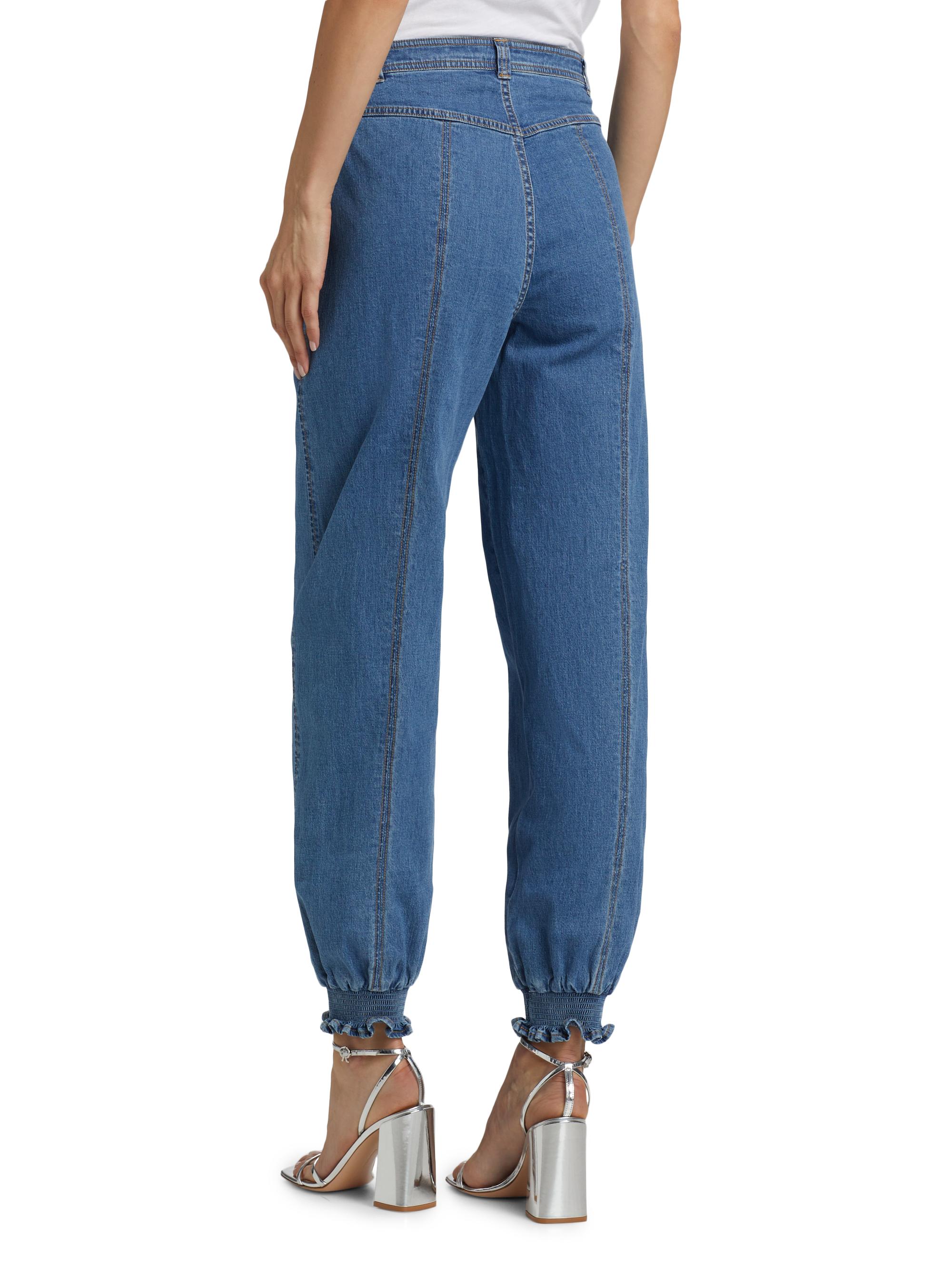 Cinq à Sept Mavis High-Rise Tapered-Leg Pants | Saks Fifth Avenue