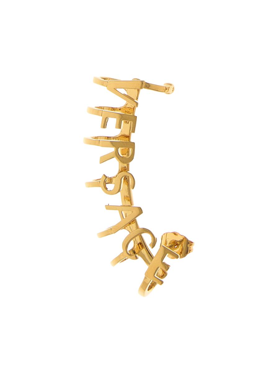 Versace Goldtone "Versace" Ear Cuff | Saks Fifth Avenue